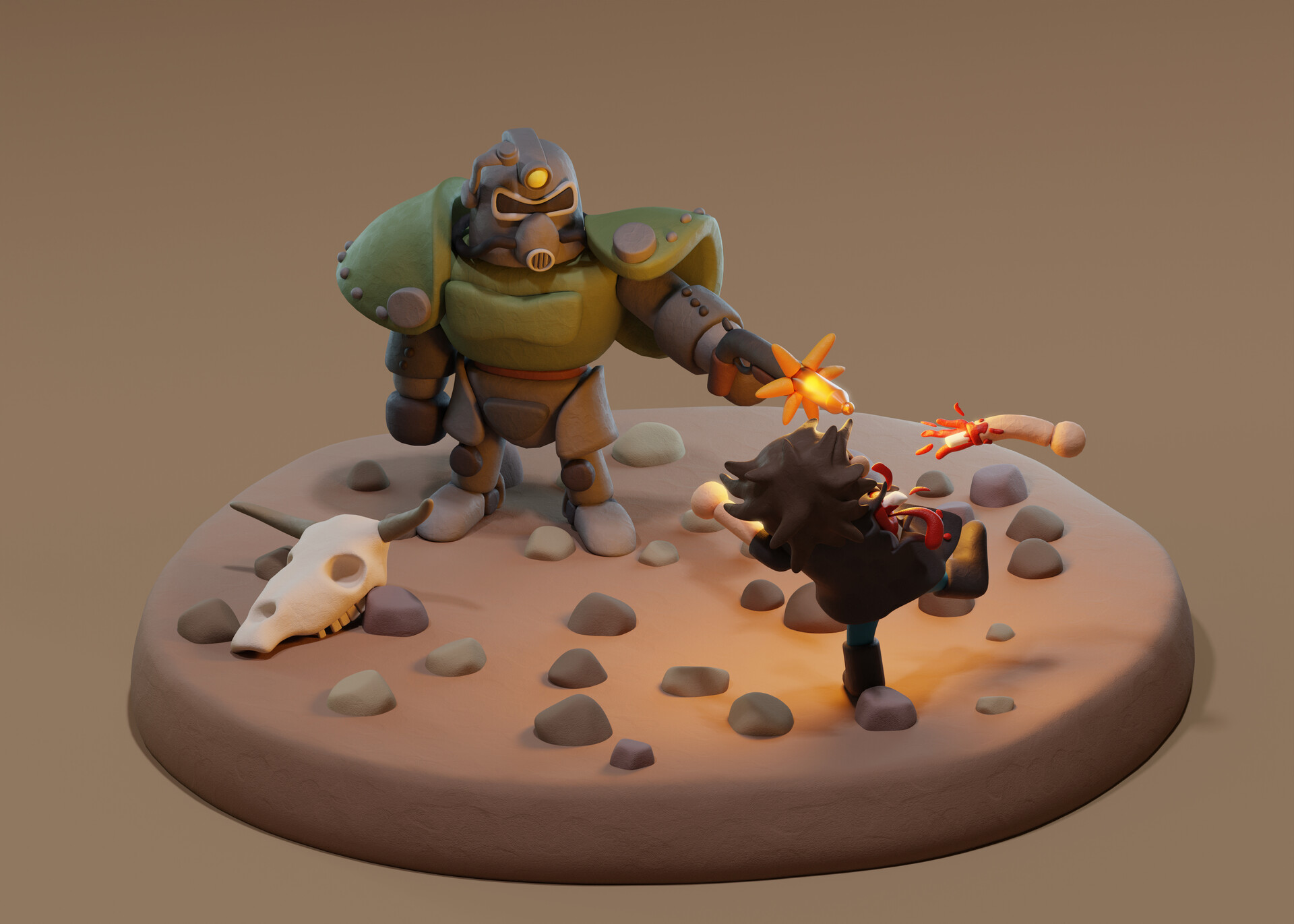 ArtStation - Fallout Fanart - Critical Hit