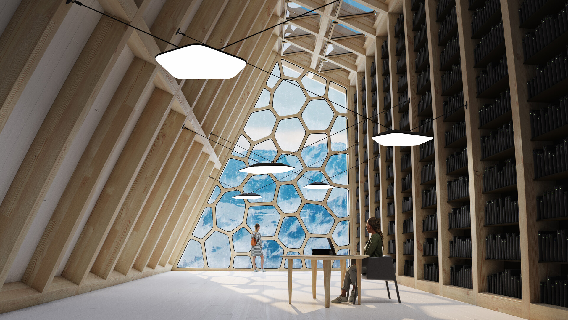 ArtStation - Future Private Library