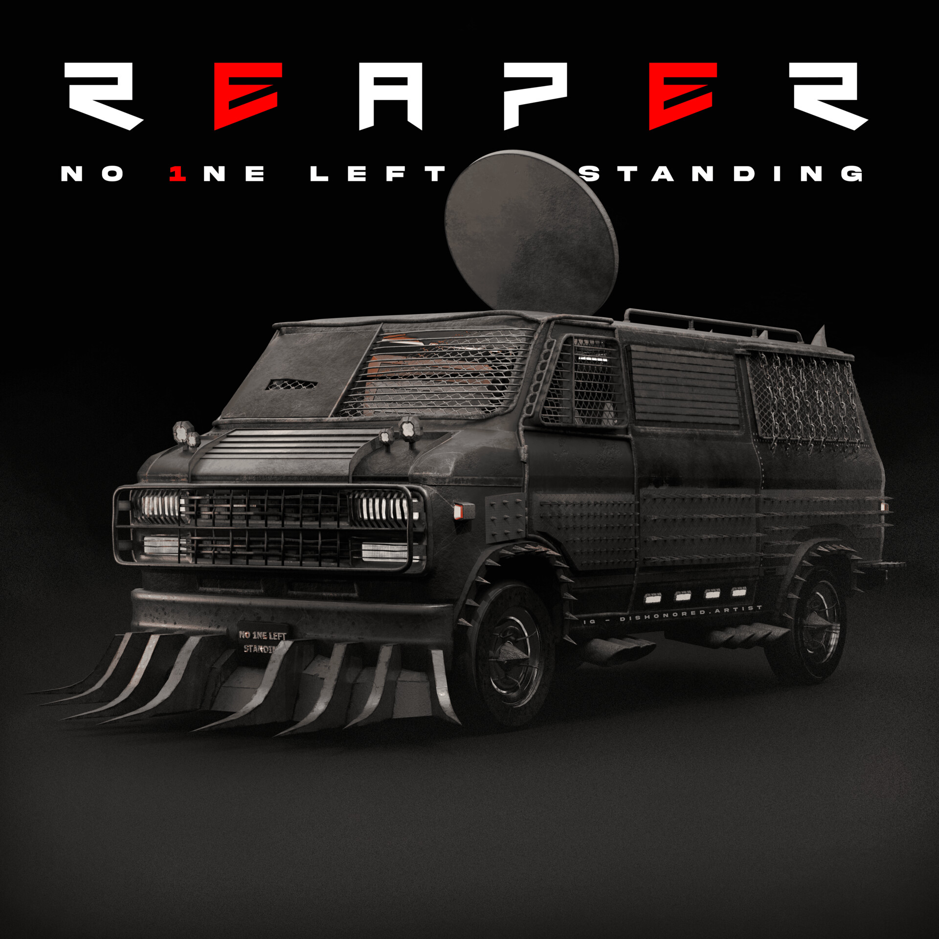 ArtStation - ZOMBIE REAPER TRUCK