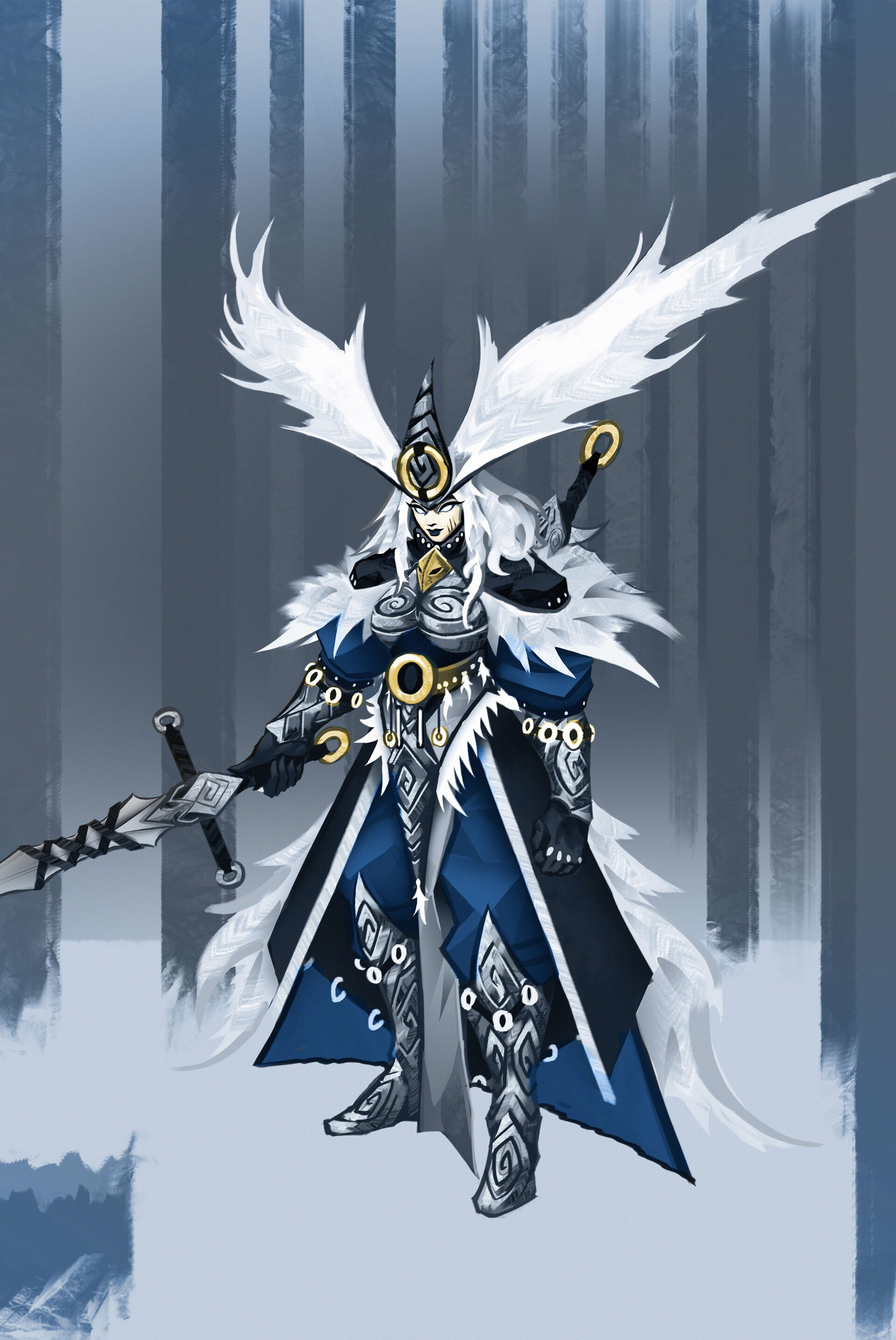 ArtStation - Valkyria Concept - Winters edge