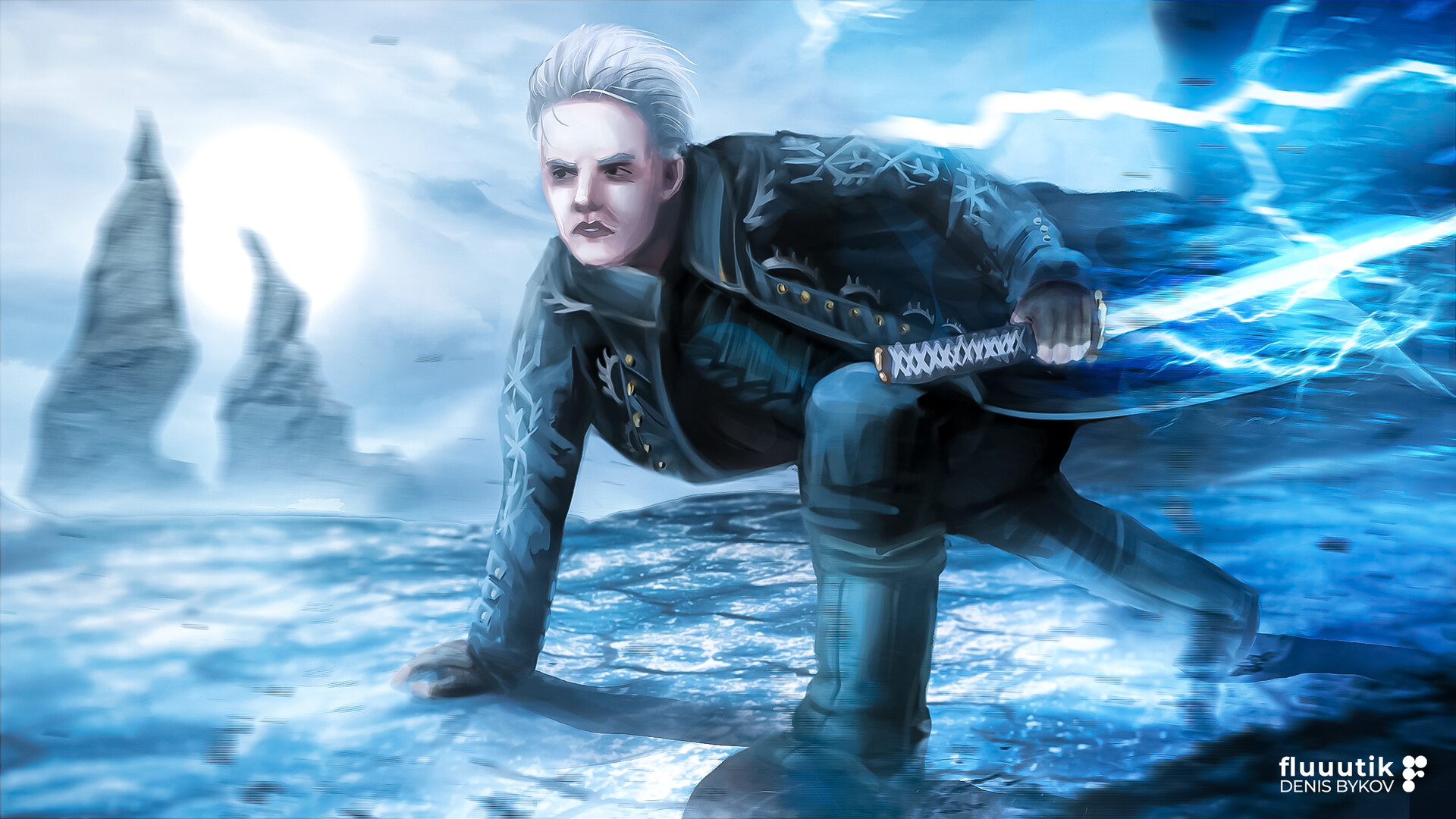 ArtStation - Vergil from Devil May Cry 5