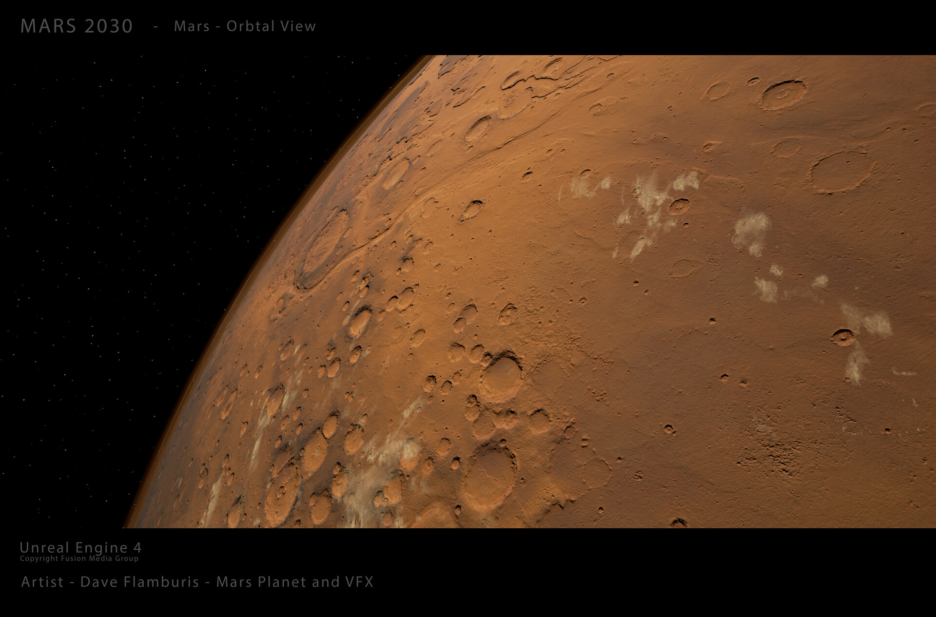David Flamburis - MARS 2030 - VR - Mars Orbital View
