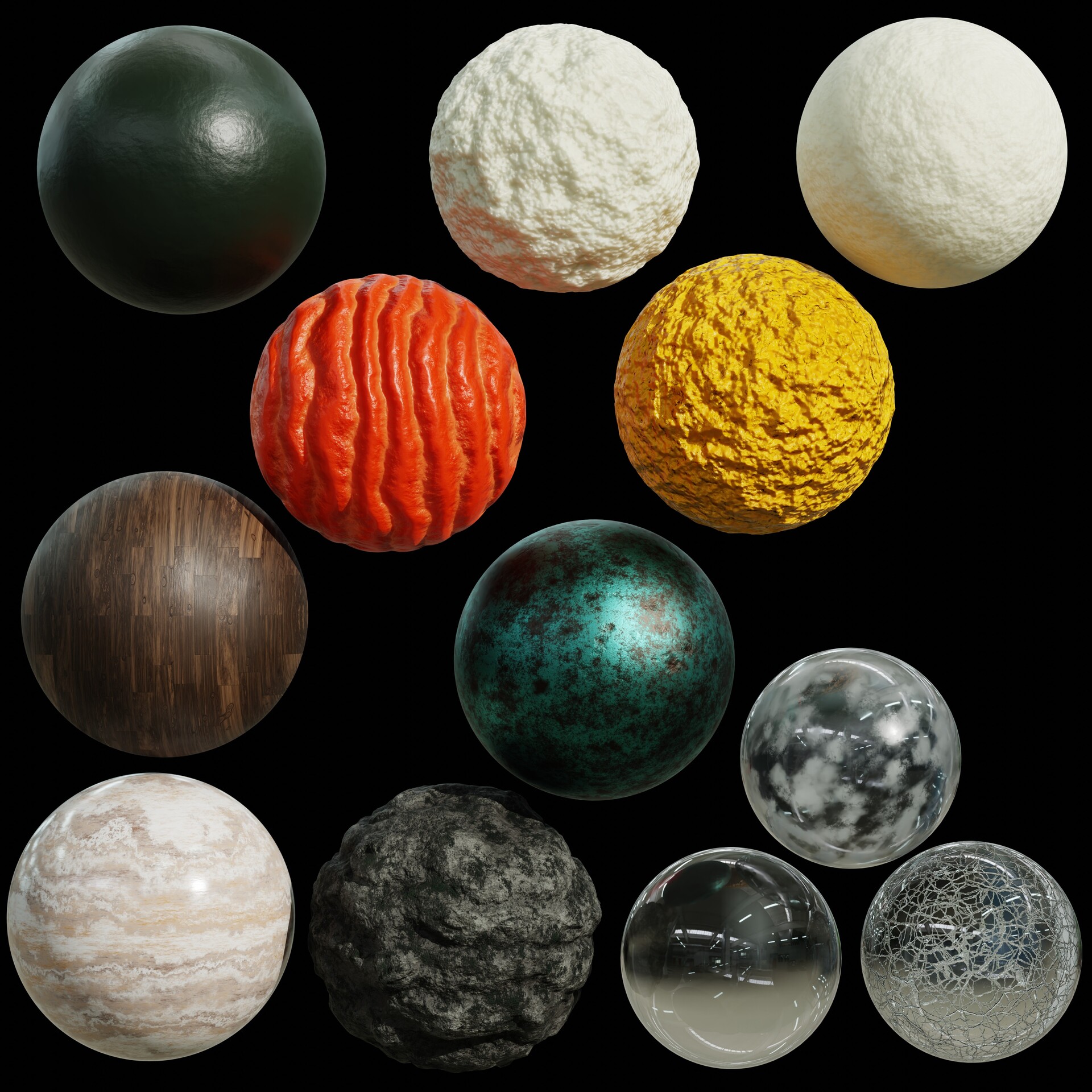 Ryan King - Blender Procedural Material Pack #19