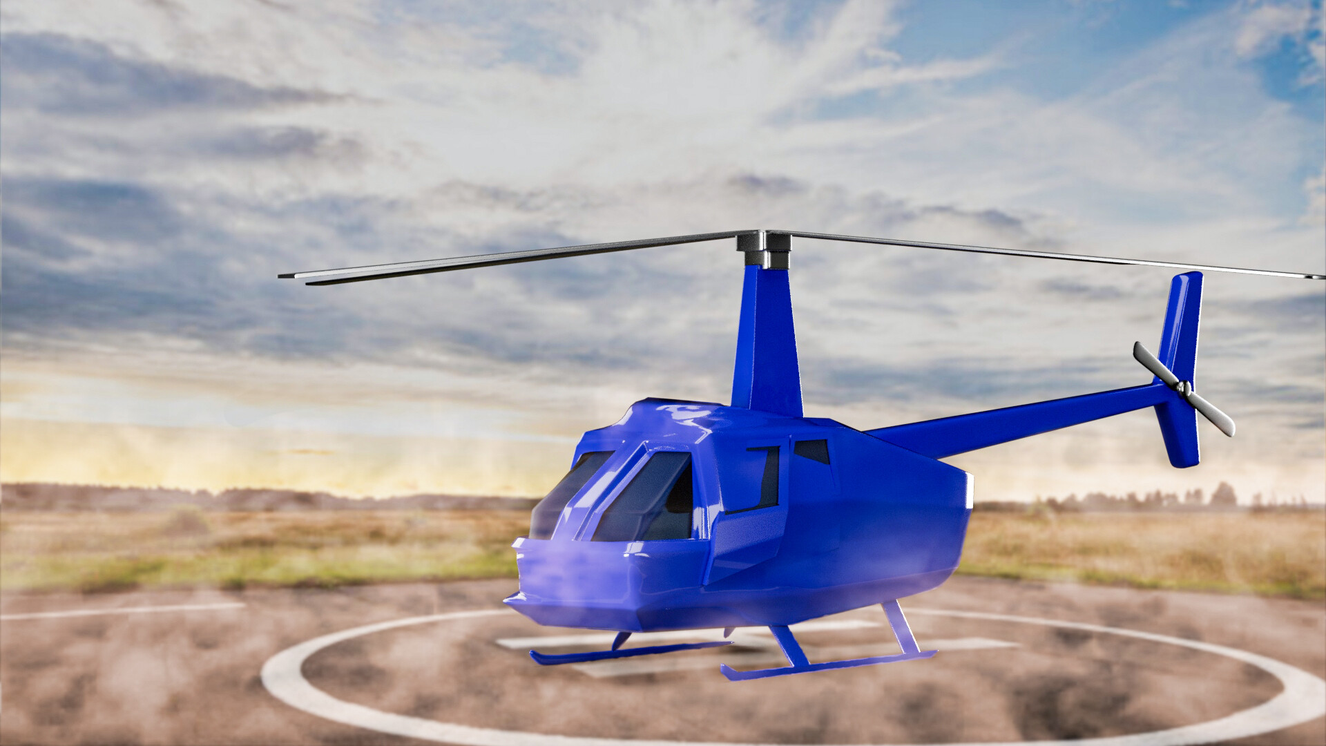 ArtStation - Helicopter