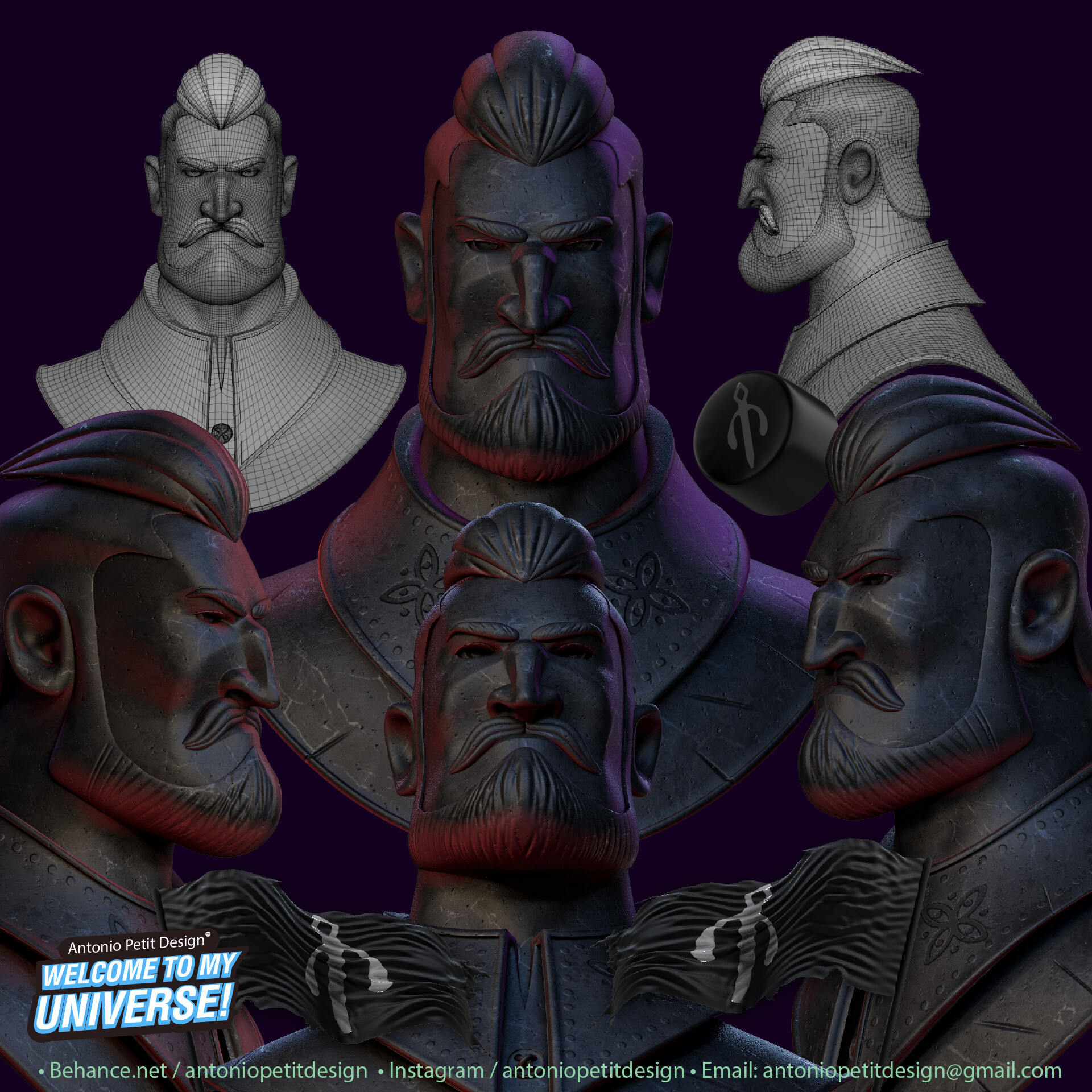 ArtStation - Capitano - 3d Character Design