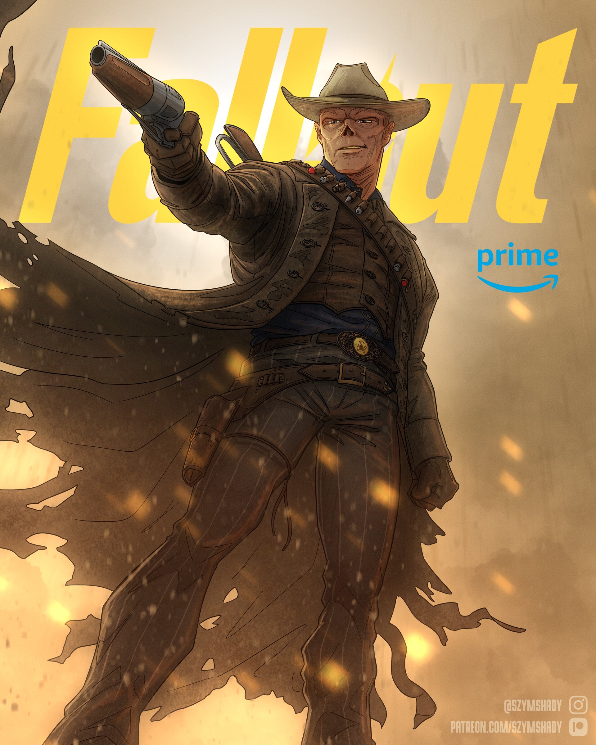 ArtStation - The Ghoul (Fallout Fan Art)