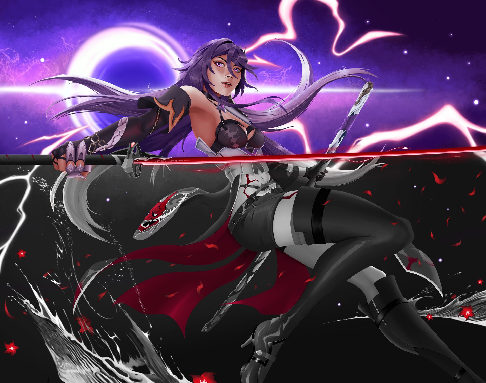 ArtStation - Acheron: Emanator of Nihility