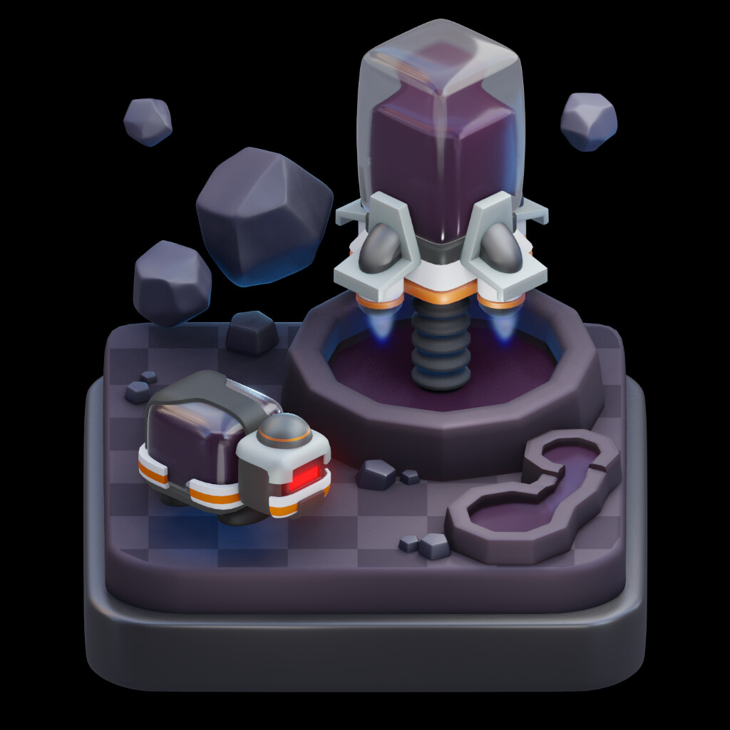 Surface Digital - Clash of Clans : Space Scenery