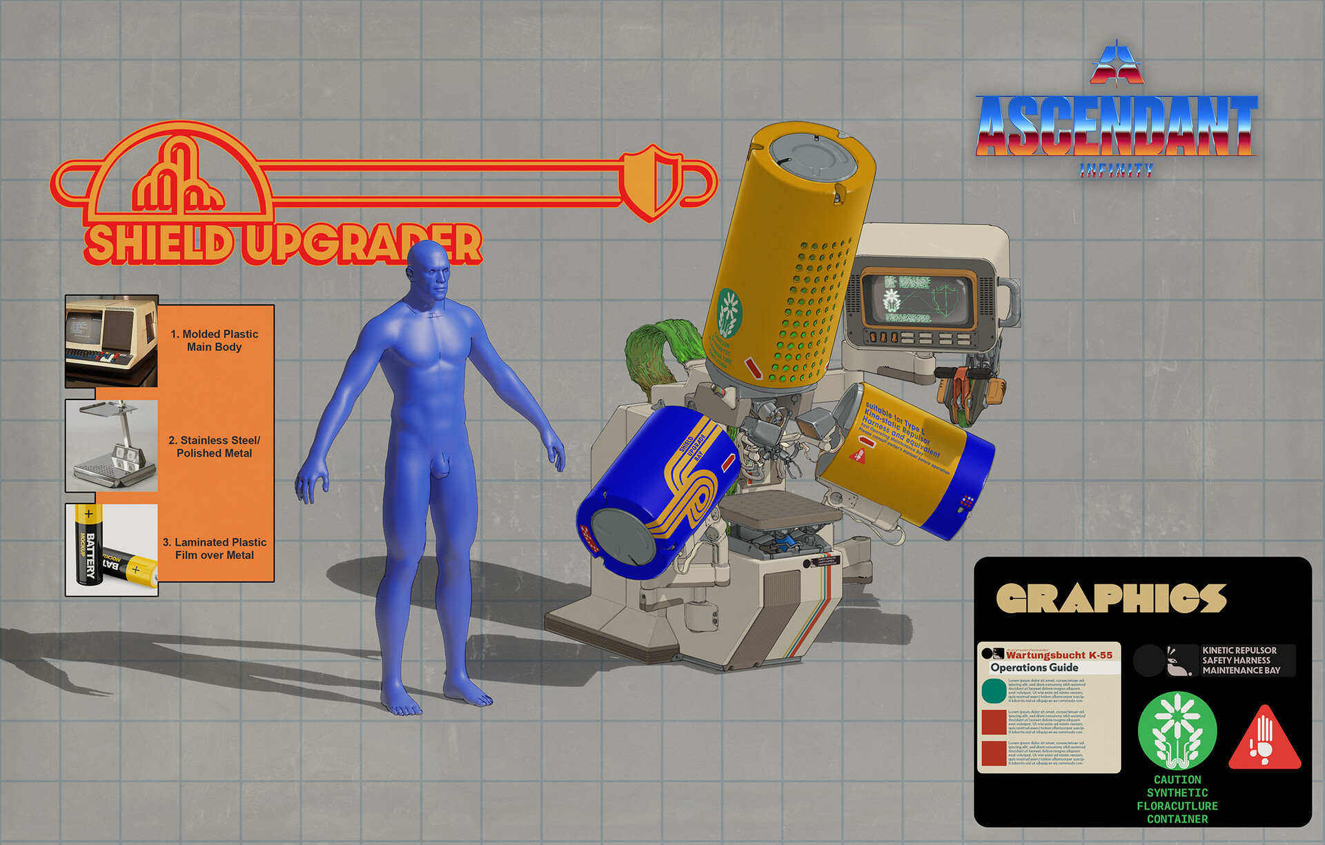 ArtStation - Shield Upgrader