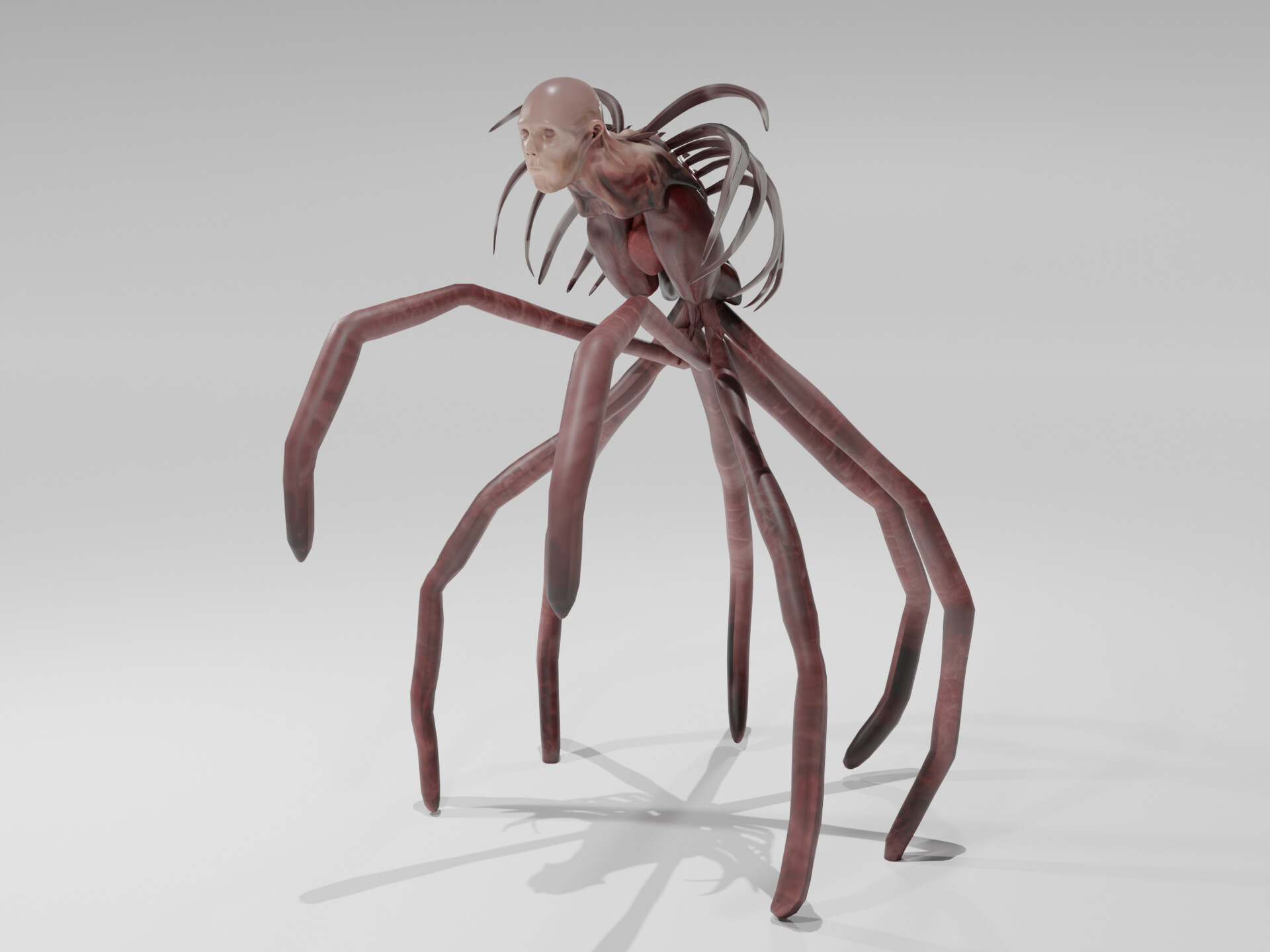 ArtStation - Enemy Character And Animation My Horror Game