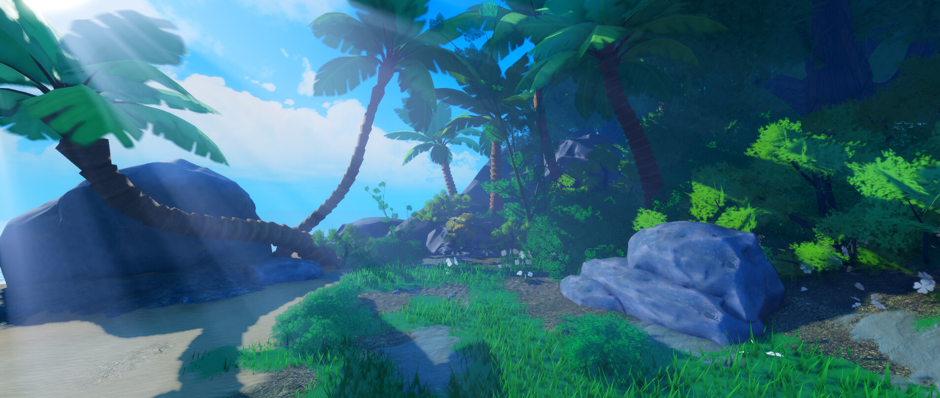 ArtStation - Stylized Beach