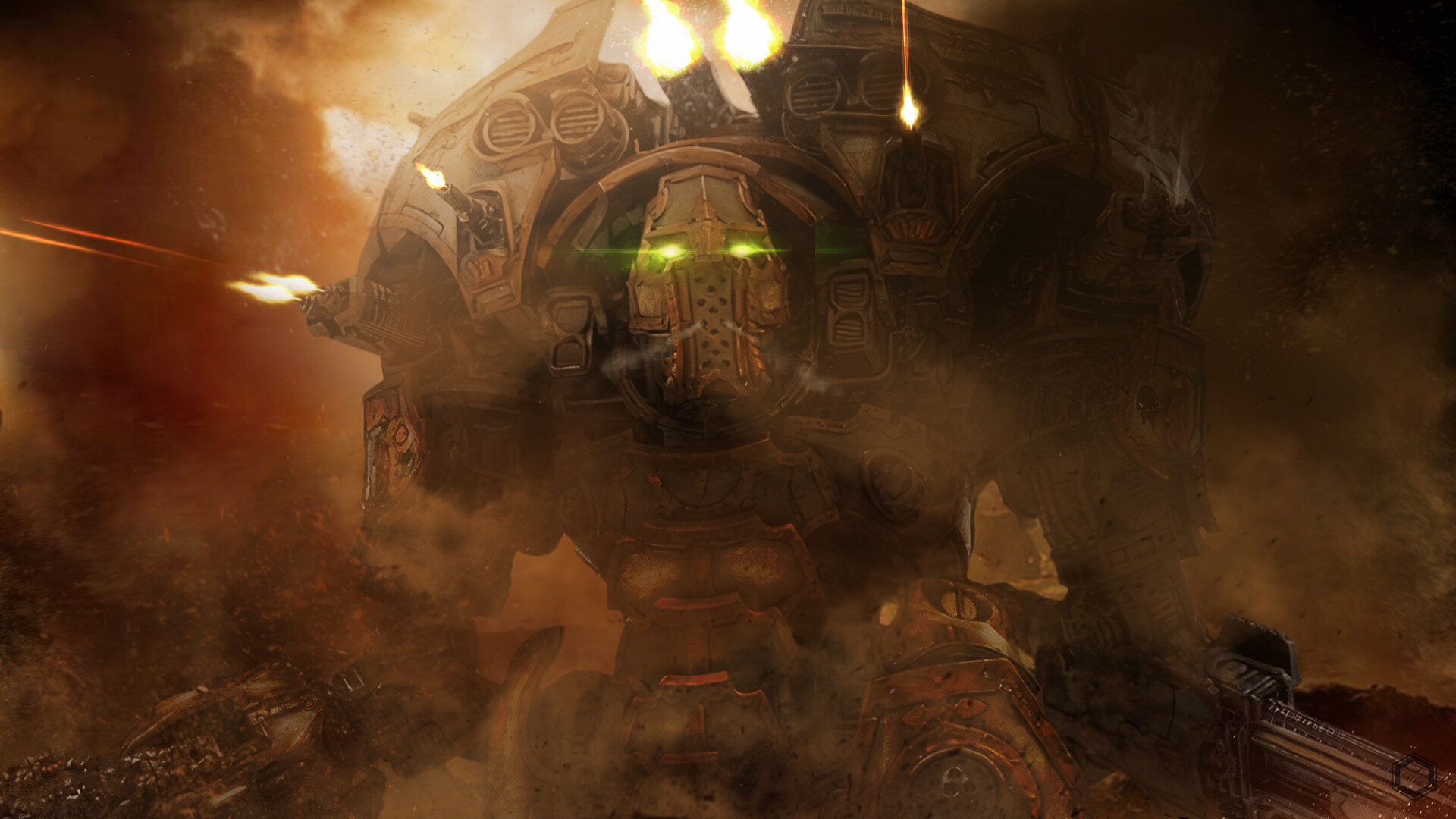 ArtStation - Warhammer 40K - Warlord Titans