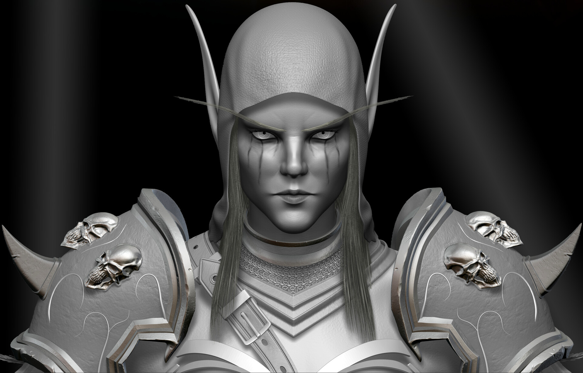 sylvanas windrunner face