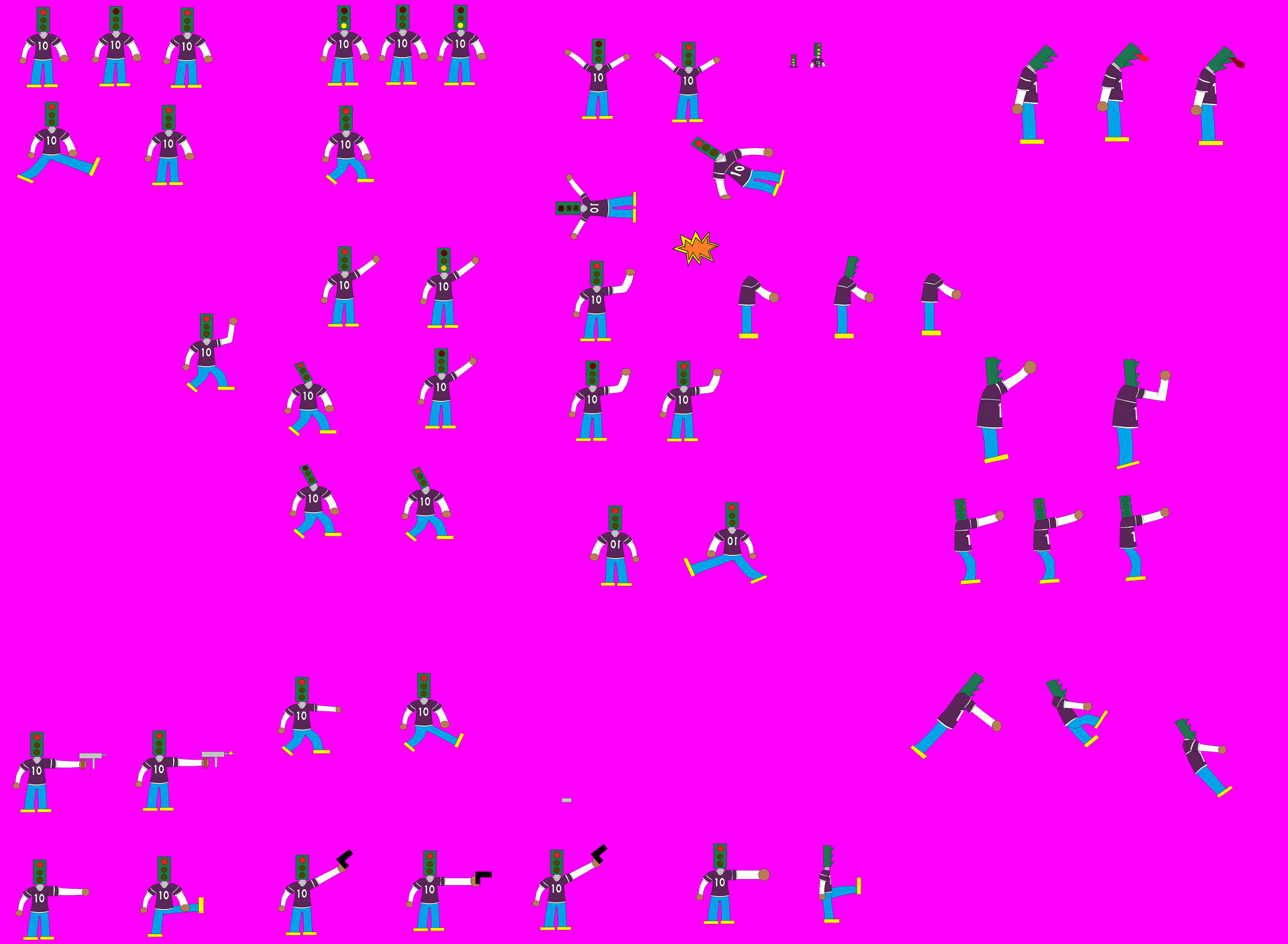 ArtStation - 2 sprites for mugen