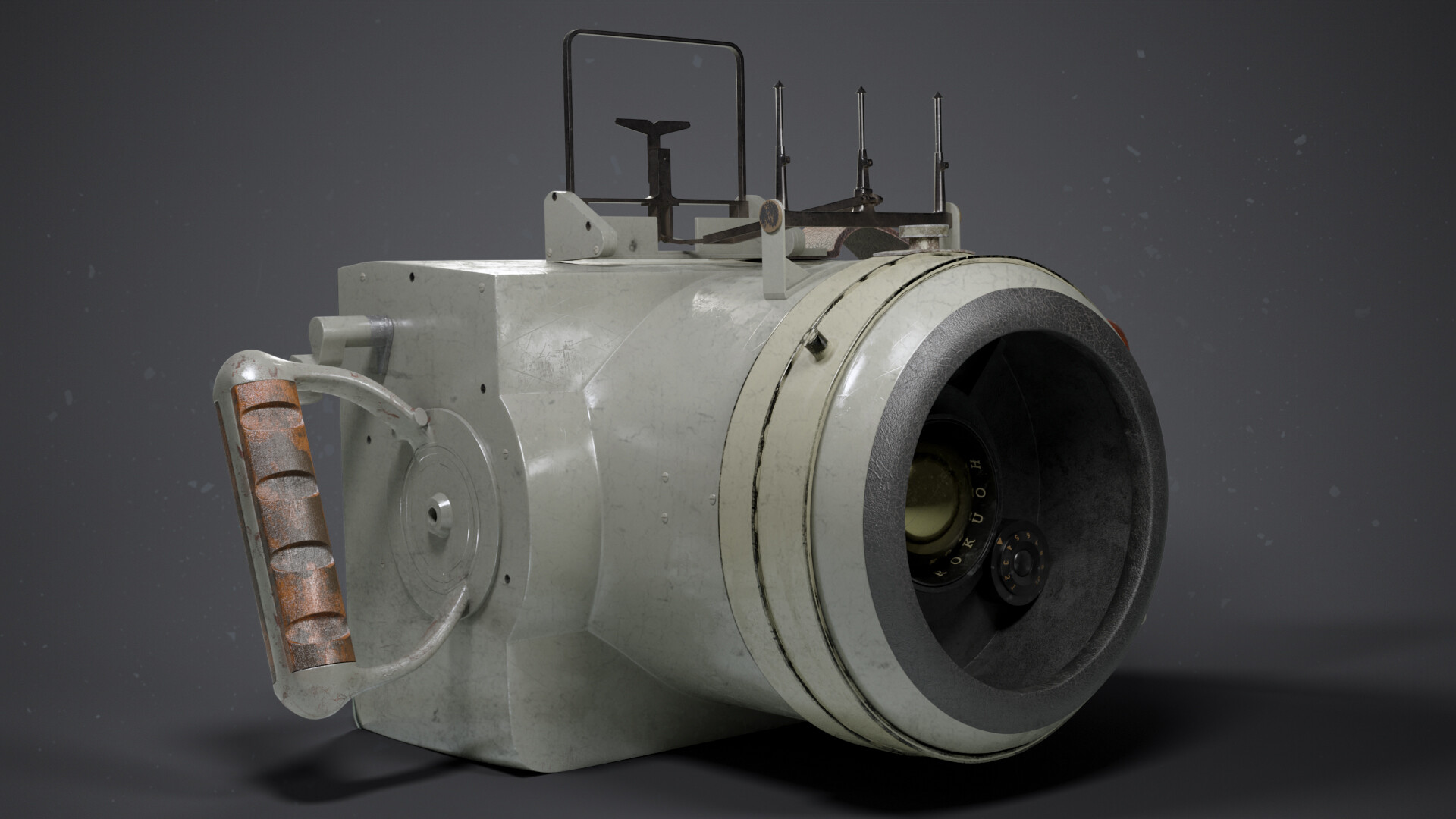 ArtStation - Japan WWII Imperial Japanese Type 96 Small Aerial Camera