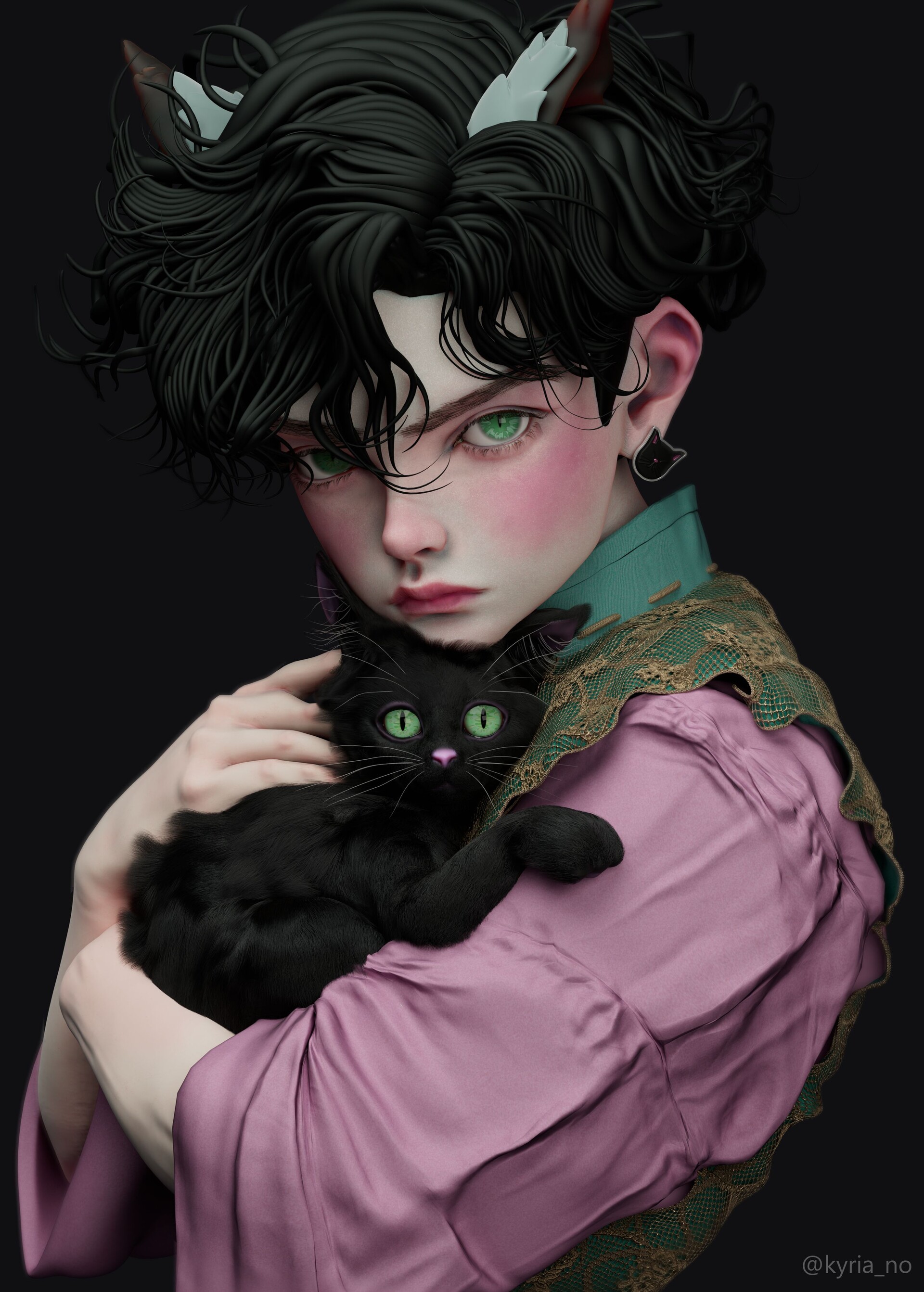 ArtStation - Cat Boy - MrNunez Challenge