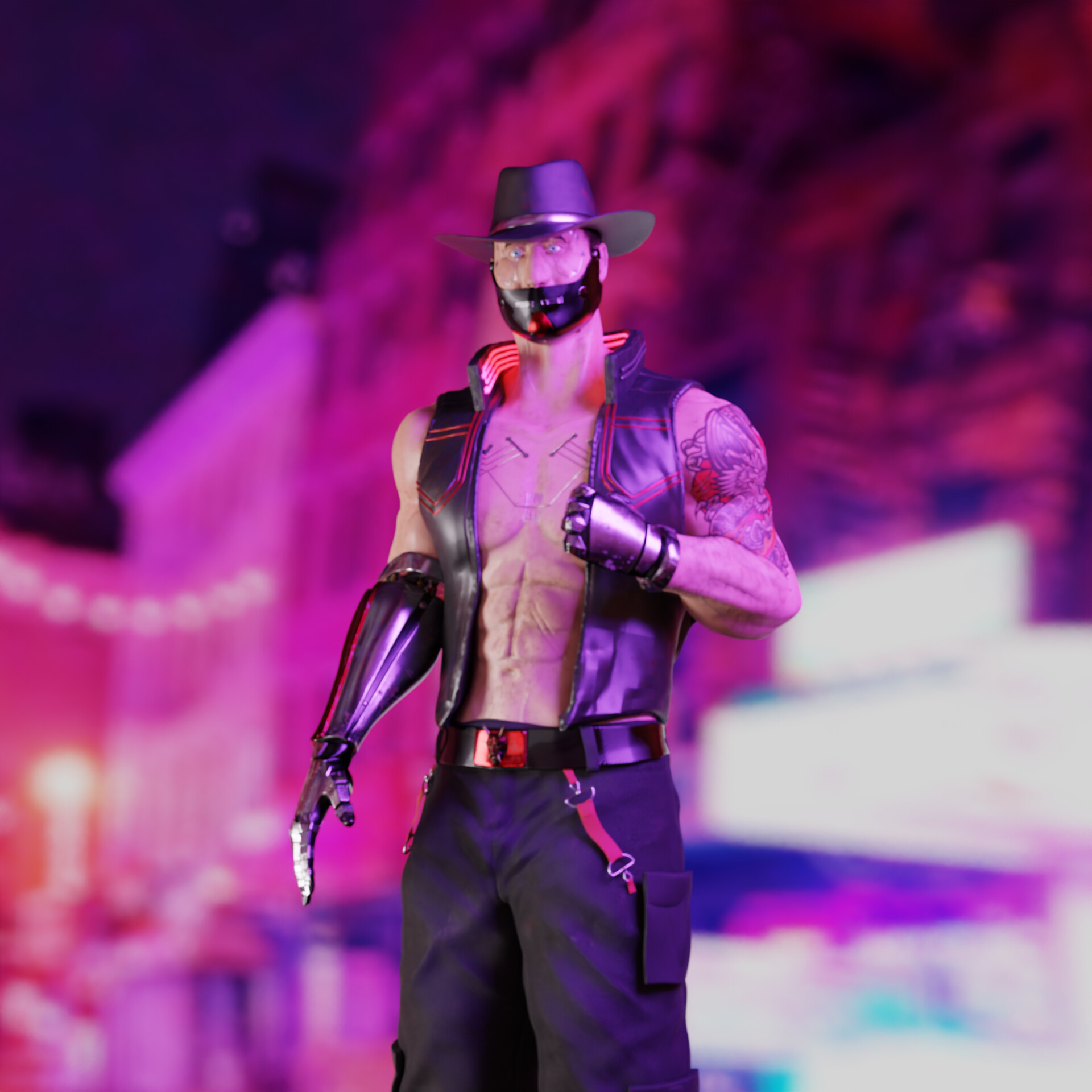 ArtStation - Cyberpunk 2077 Character