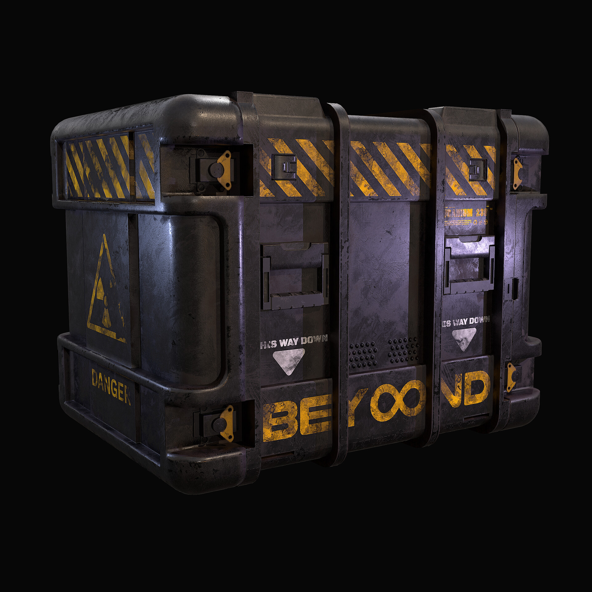 ArtStation - Sci-Fi Biohazard Crate