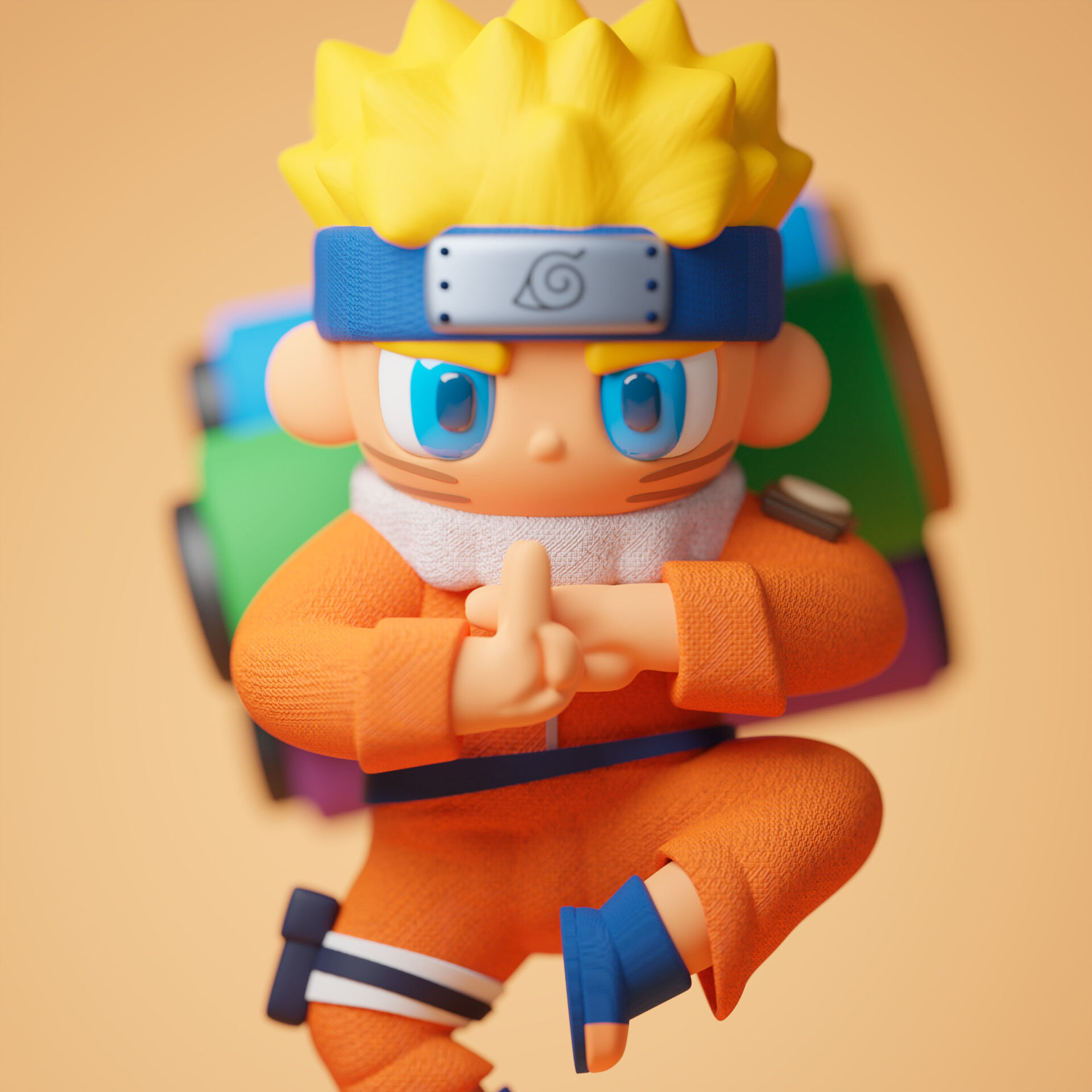 ArtStation - Naruto Uzumaki 3D Model