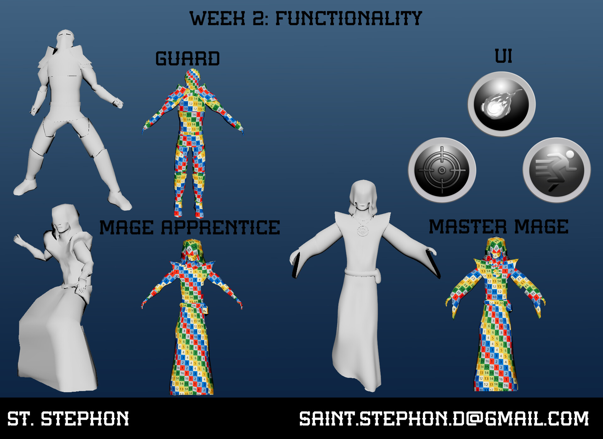 Stephon Saint - Magic Man: Character Production