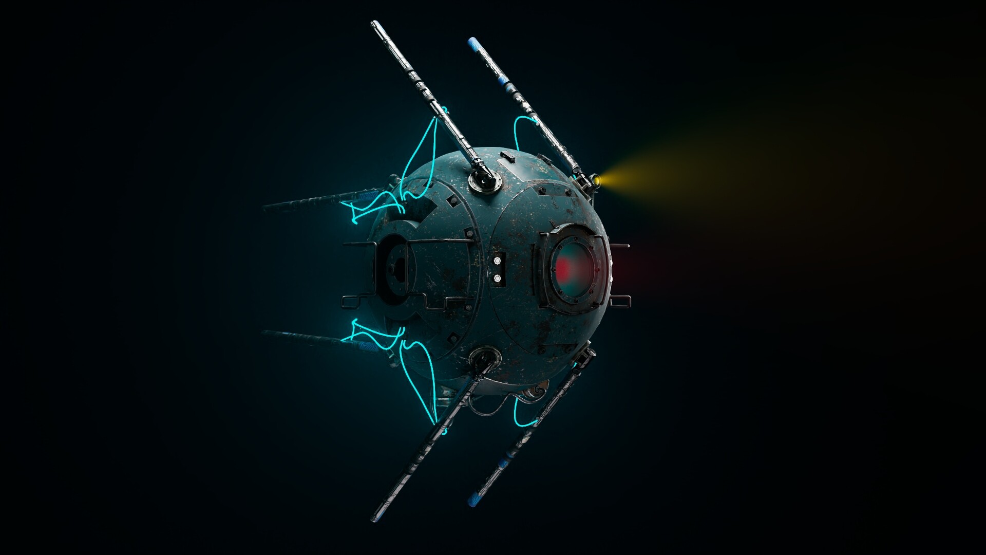 ArtStation - Sci Fi Drone