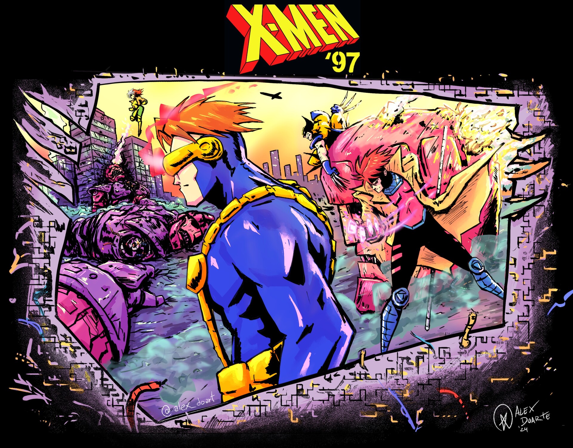 ArtStation - X-Men: Through the Eye of a Fallen Sentinel