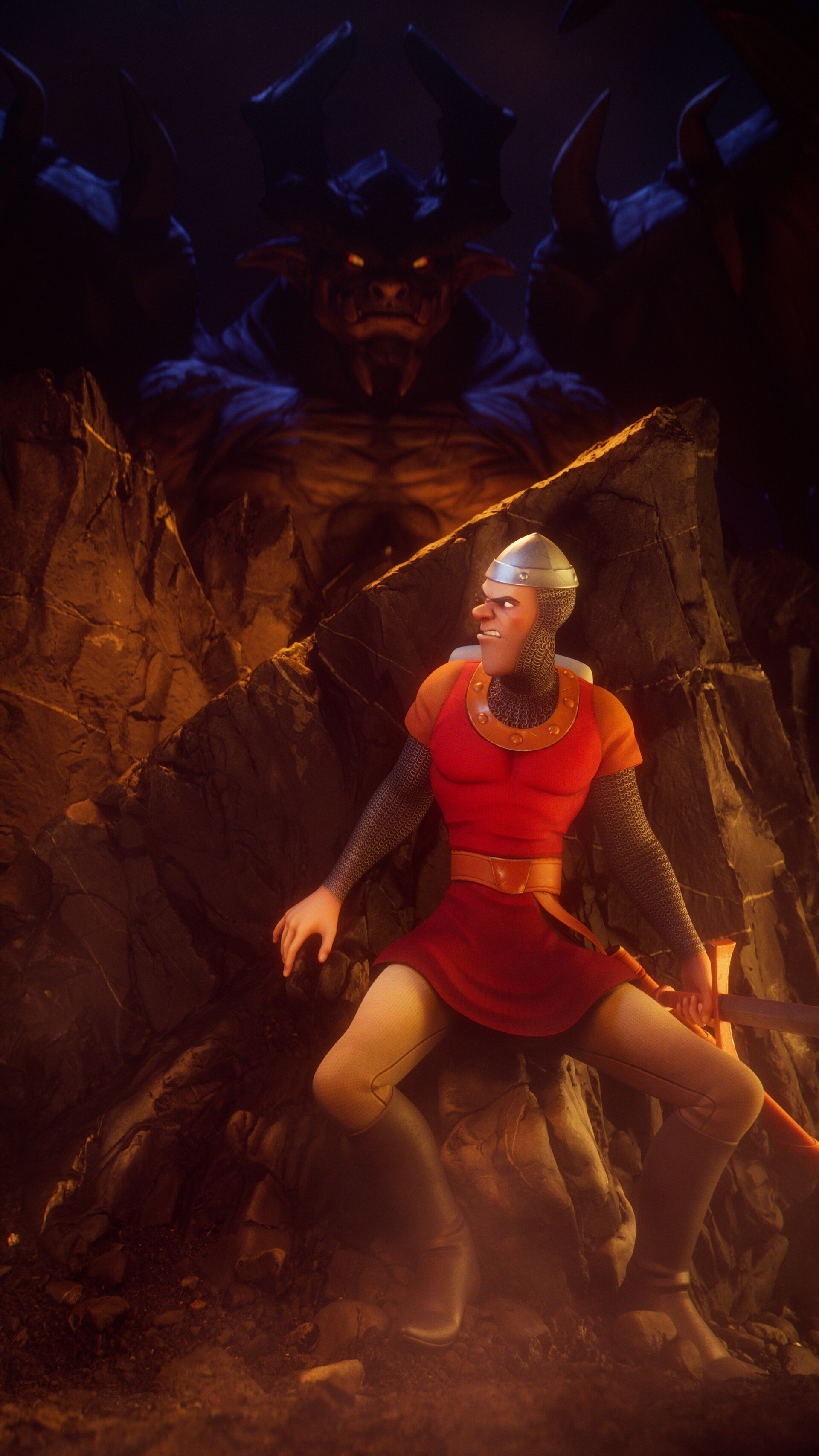 ArtStation - Daring the Dungeon