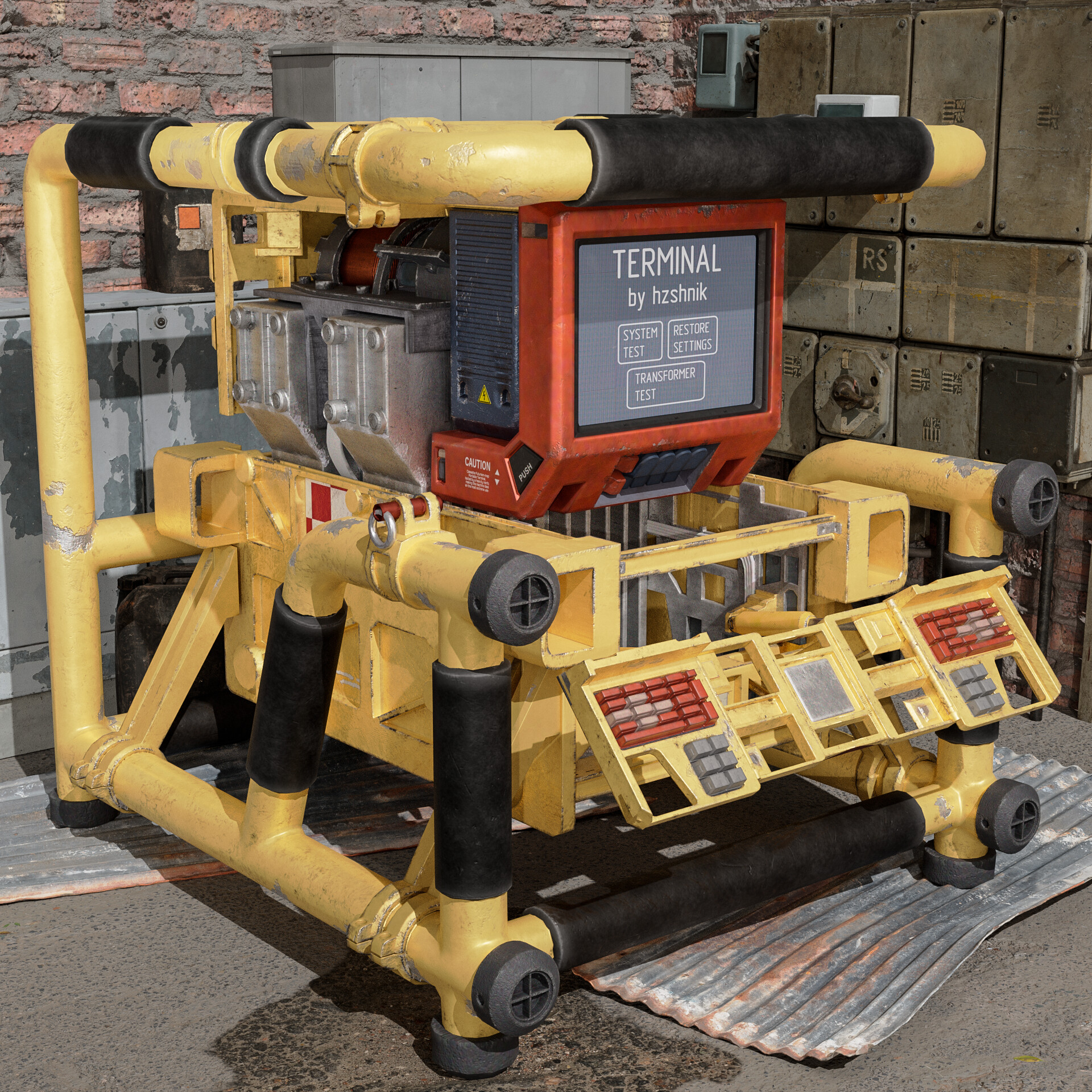 ArtStation - Portable terminal