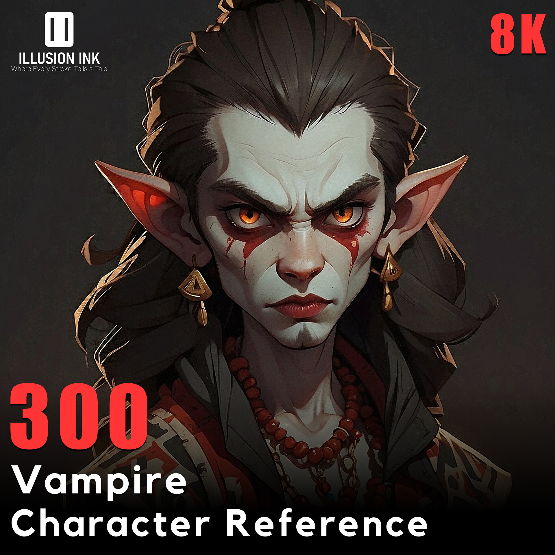 ArtStation - 300 Vampire Character Concepts | 8K