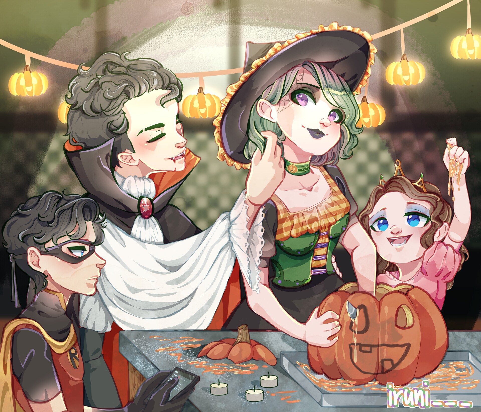 ArtStation - Stylized Halloween Character Illustration