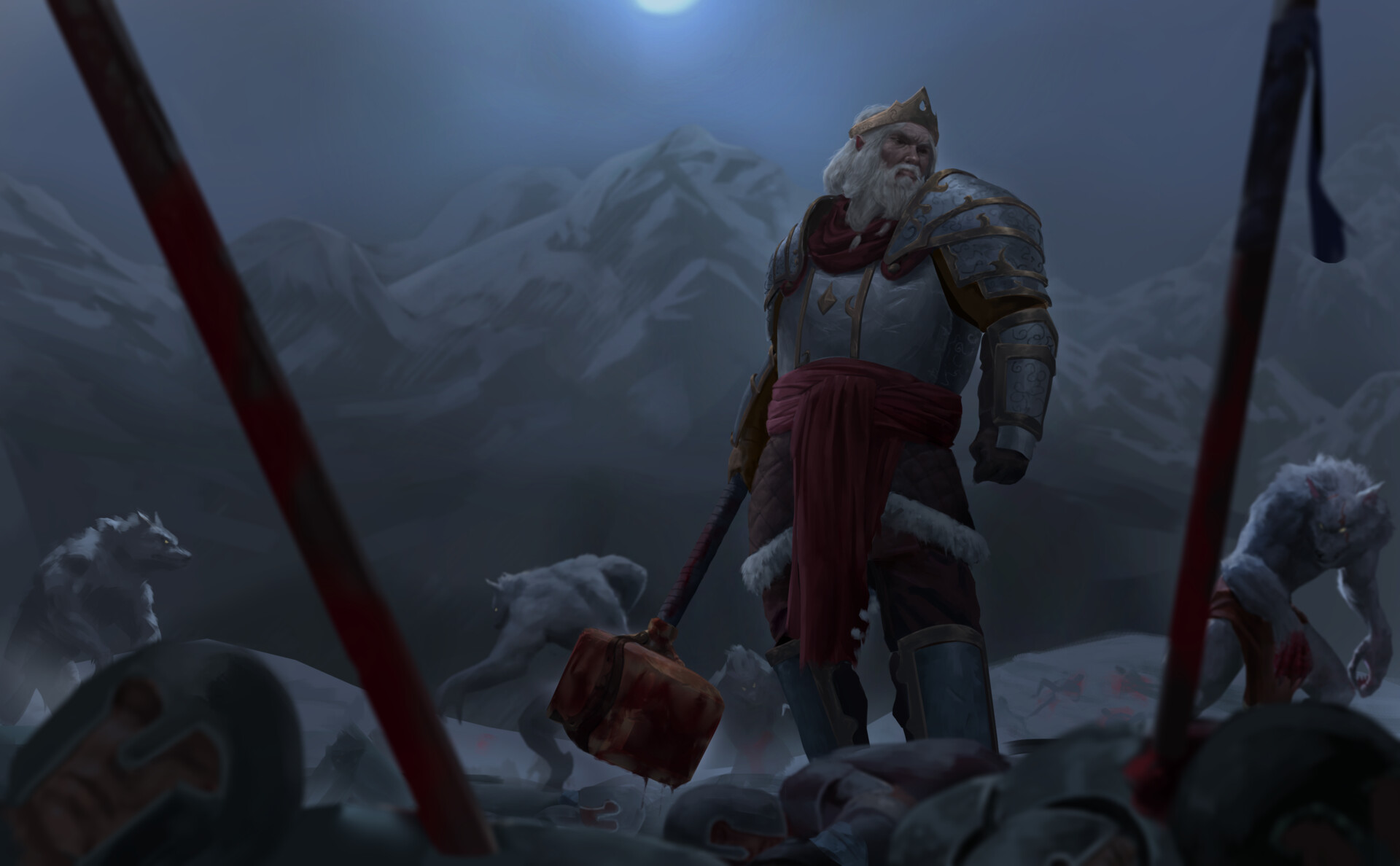 ArtStation - The King - Maekon