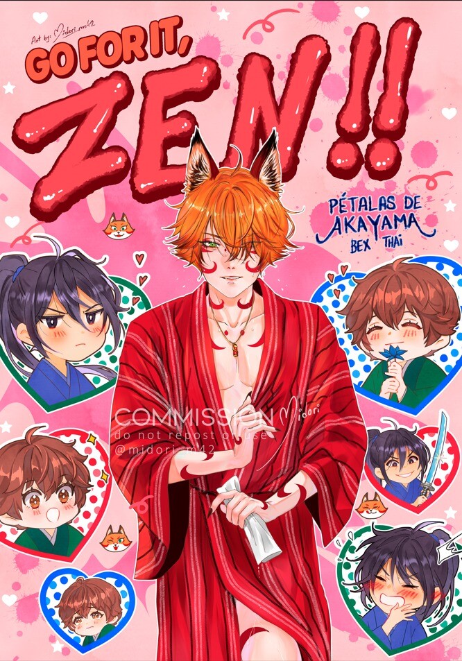 ArtStation - Ganbare Zen!