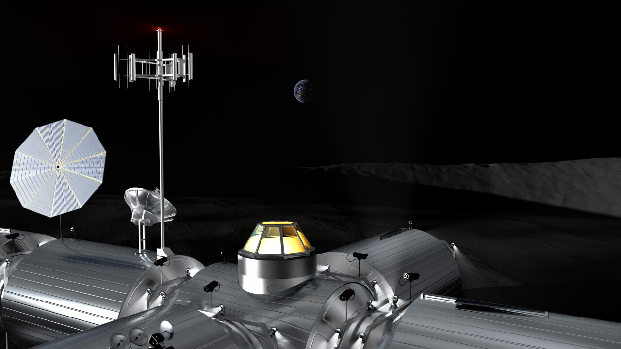 3D Modeling and Animation Portfolio of Lee Kolb - Lunar Habitation ...