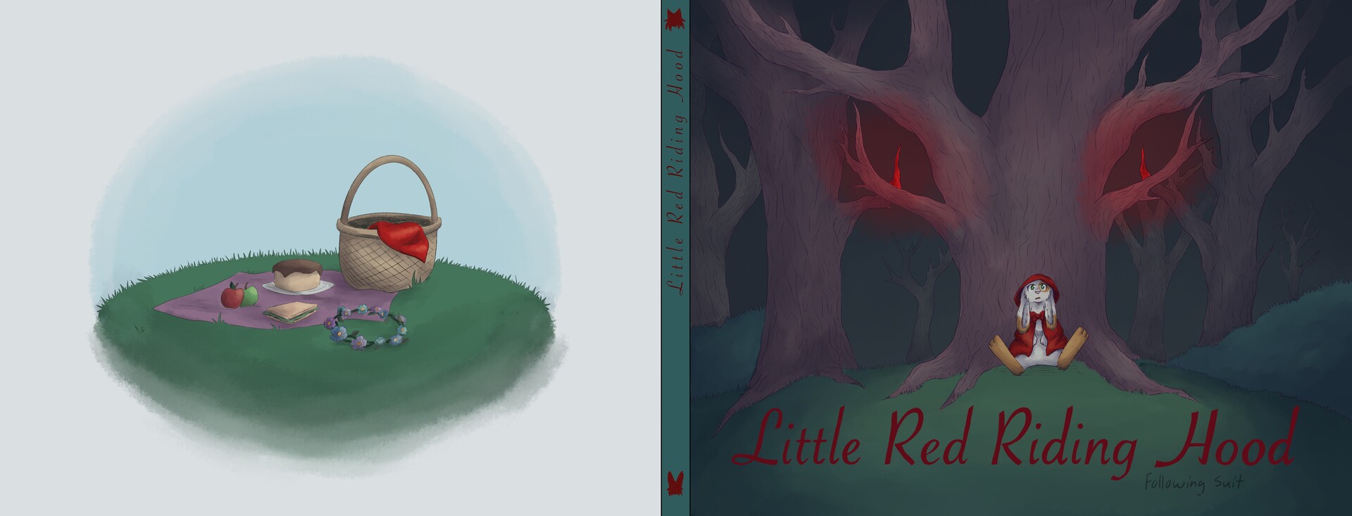 ArtStation - Little Red Riding Hood - Cover