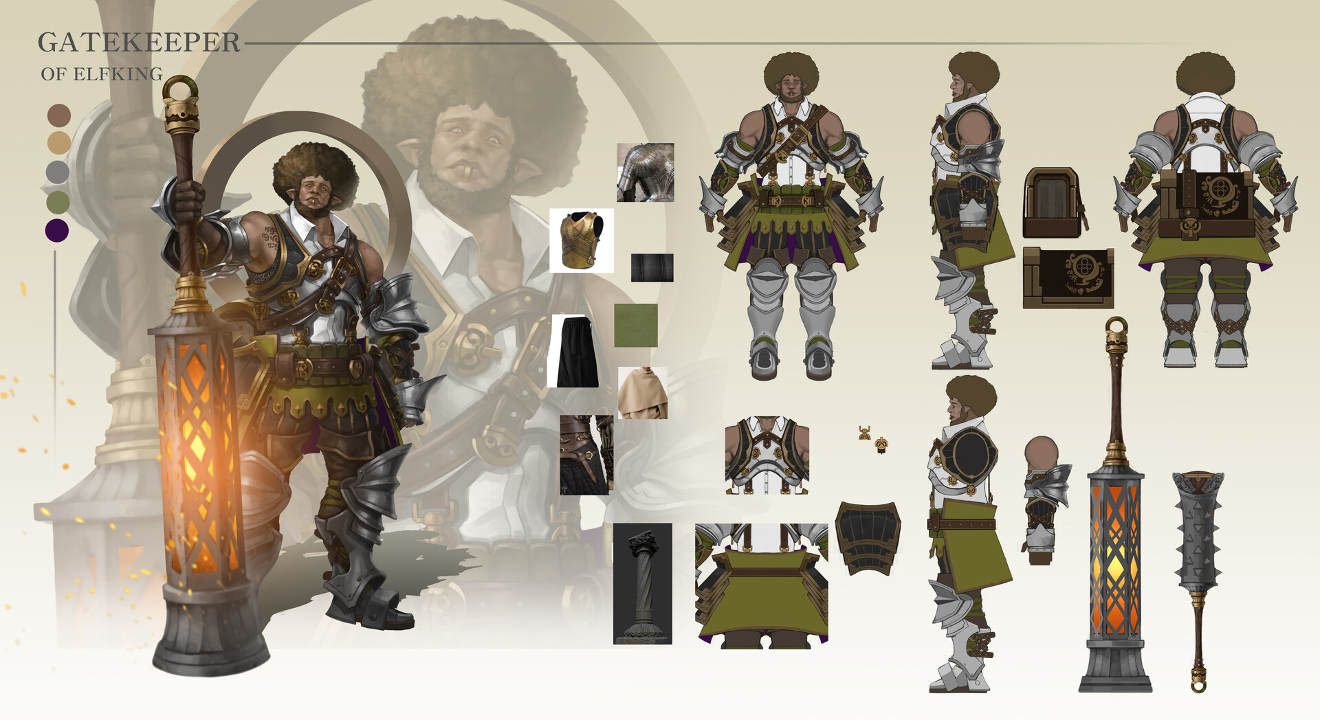 ArtStation - gatekeeper of elfking
