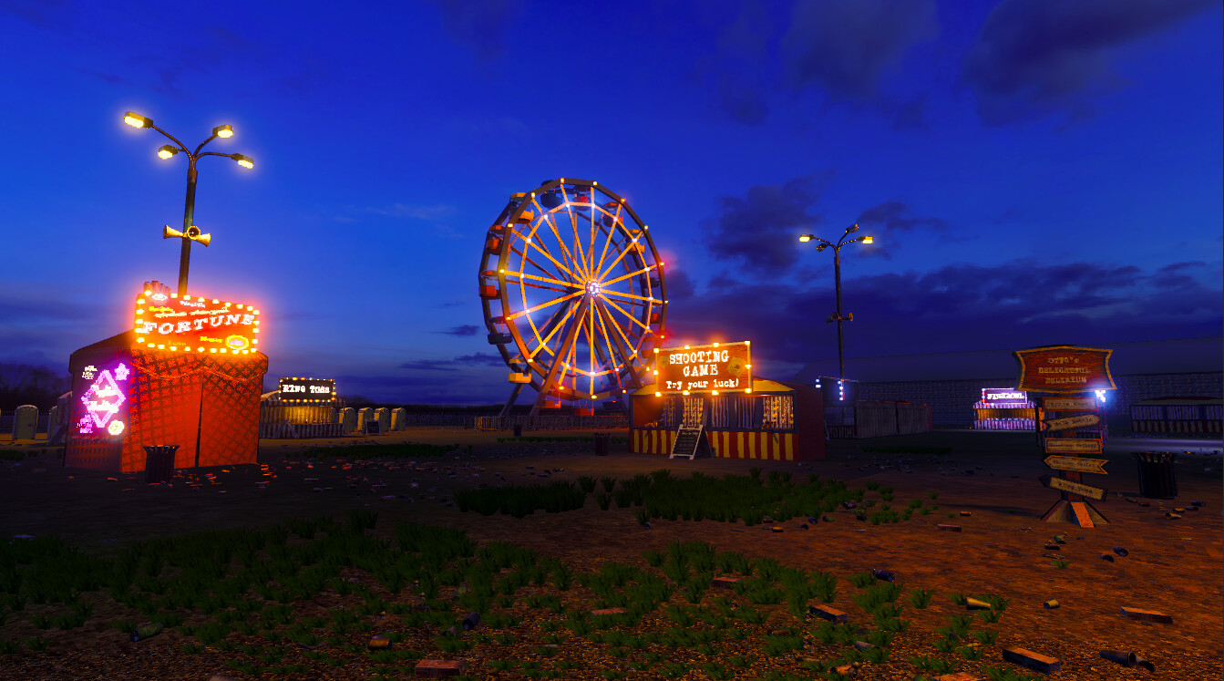 ArtStation - Clowntown Shakedown