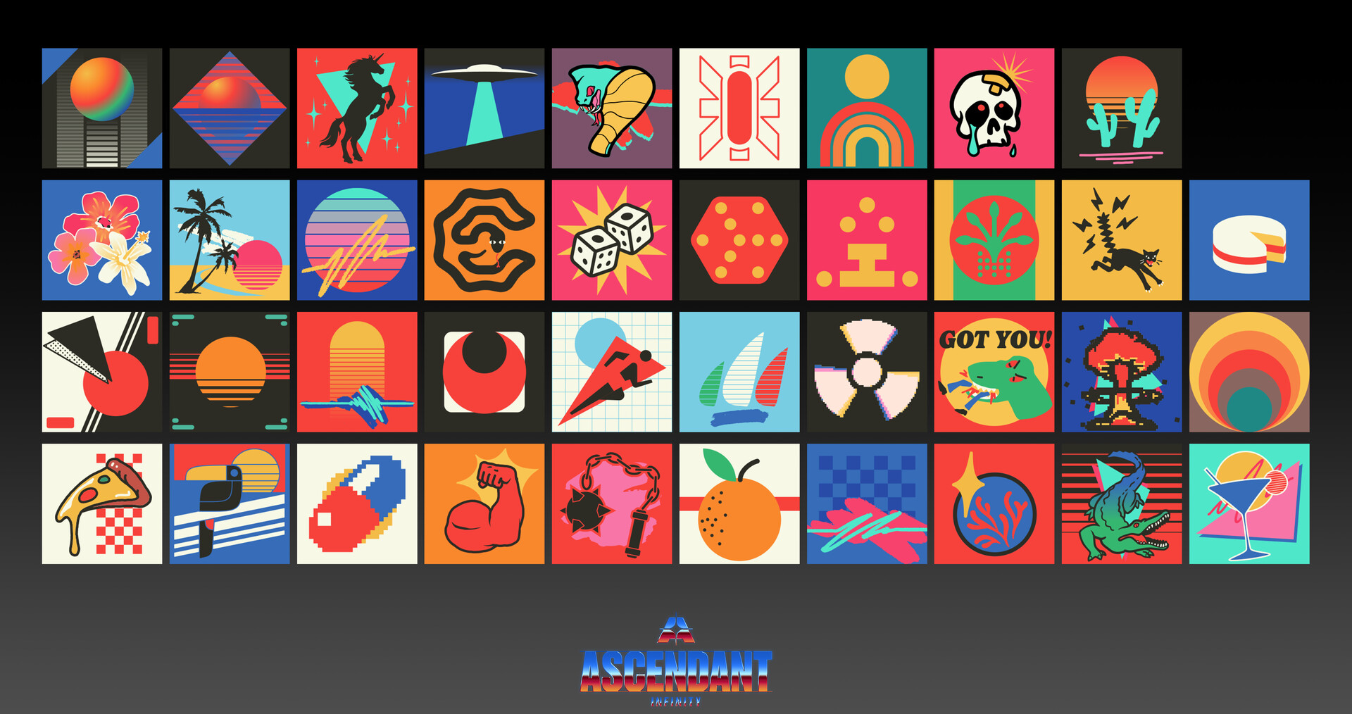 ArtStation - Ascendant Infinity: Player Avatars