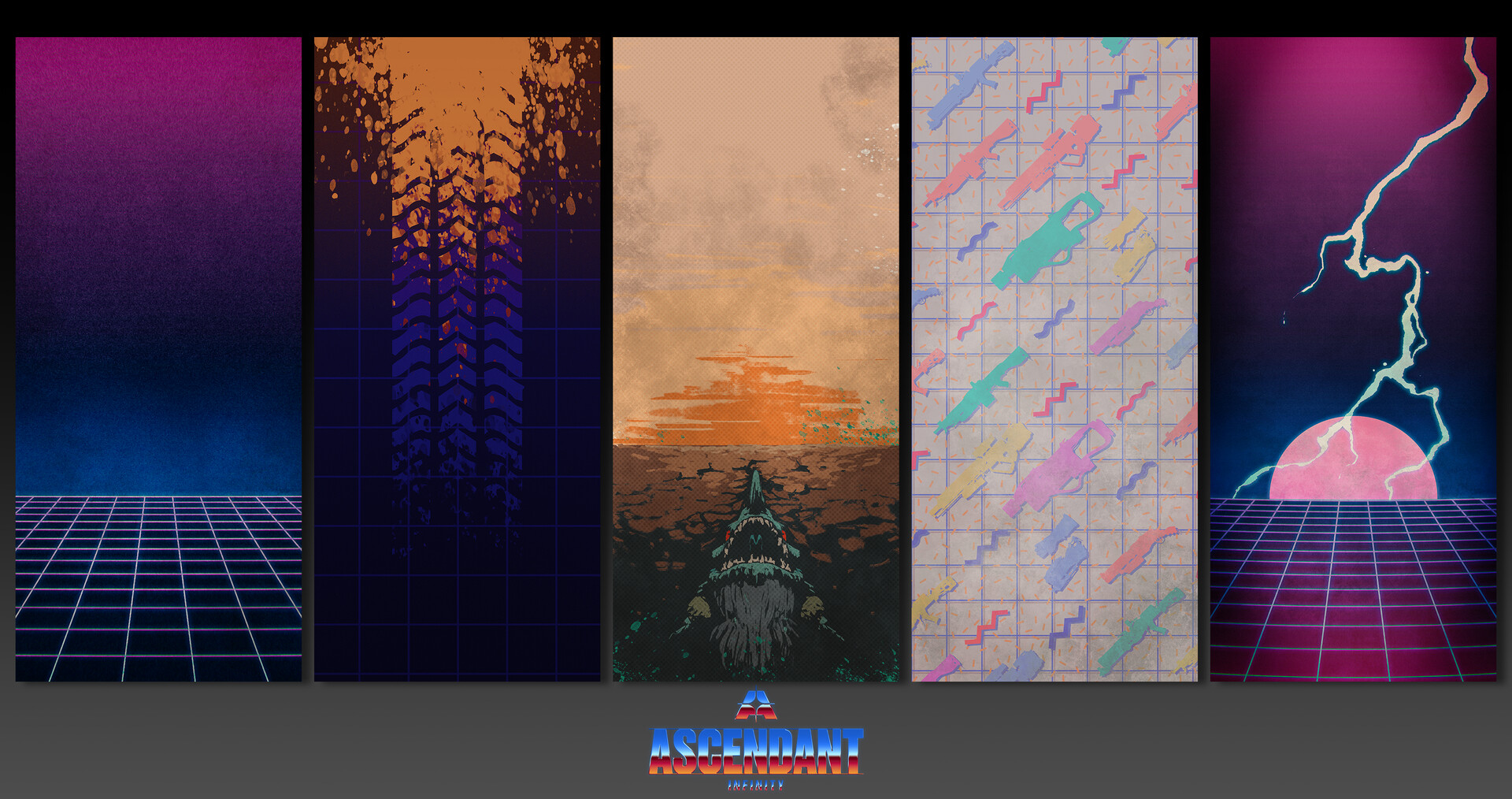 ArtStation - Ascendant Infinity: Banner Backgrounds