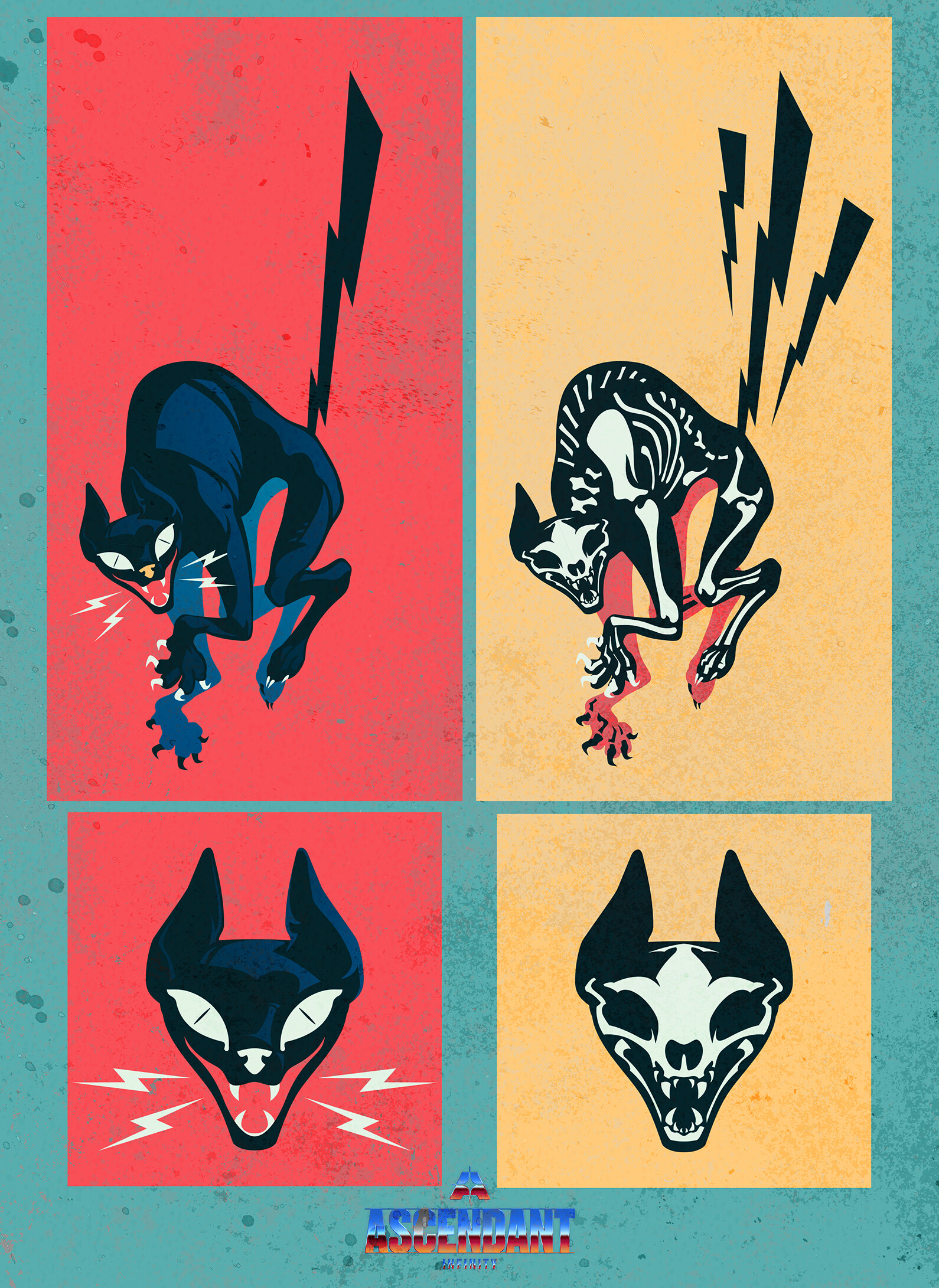 ArtStation - Ascendant Infinity: Cat Icon