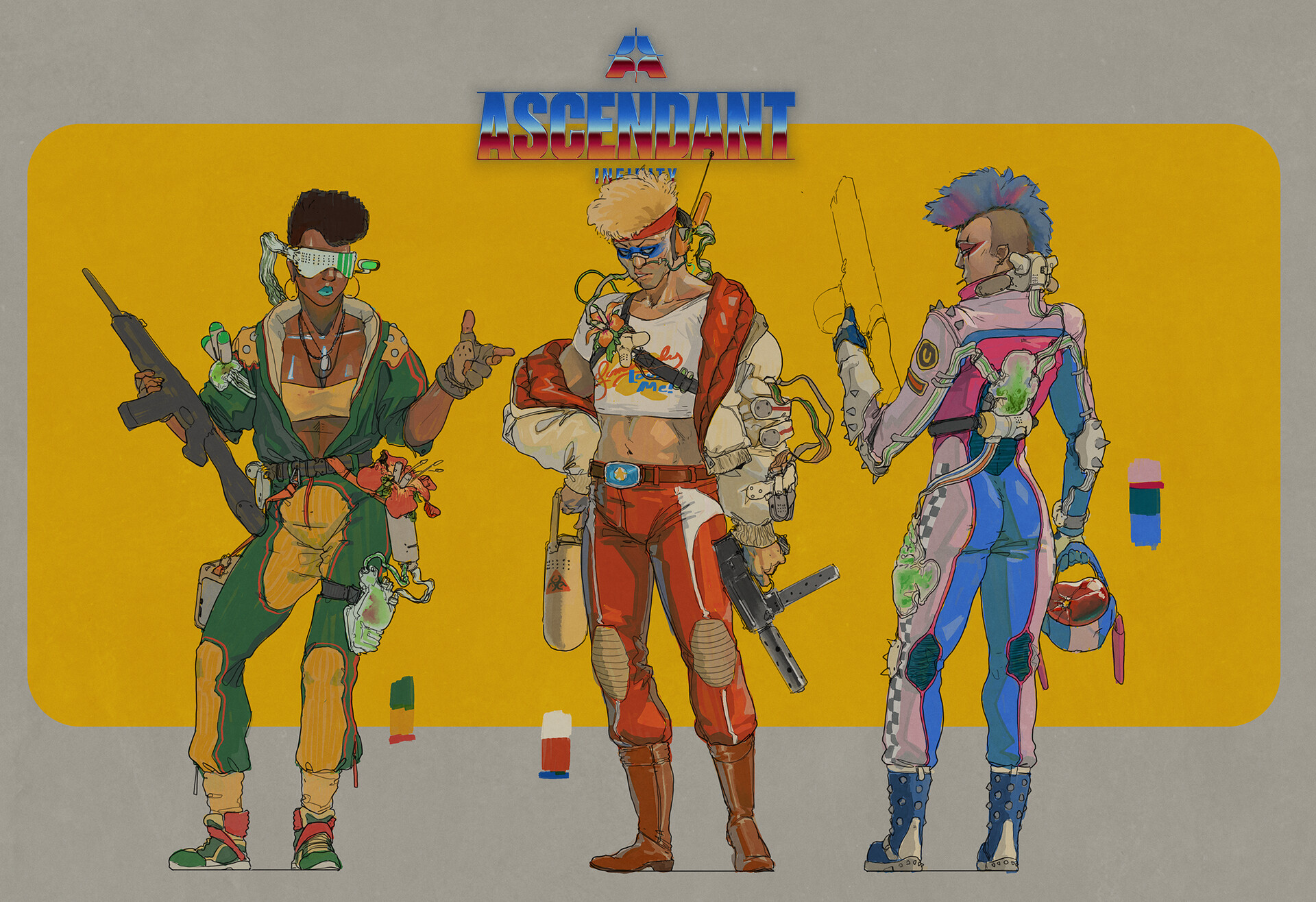 ArtStation - Ascendant Infinity: Character Ideation