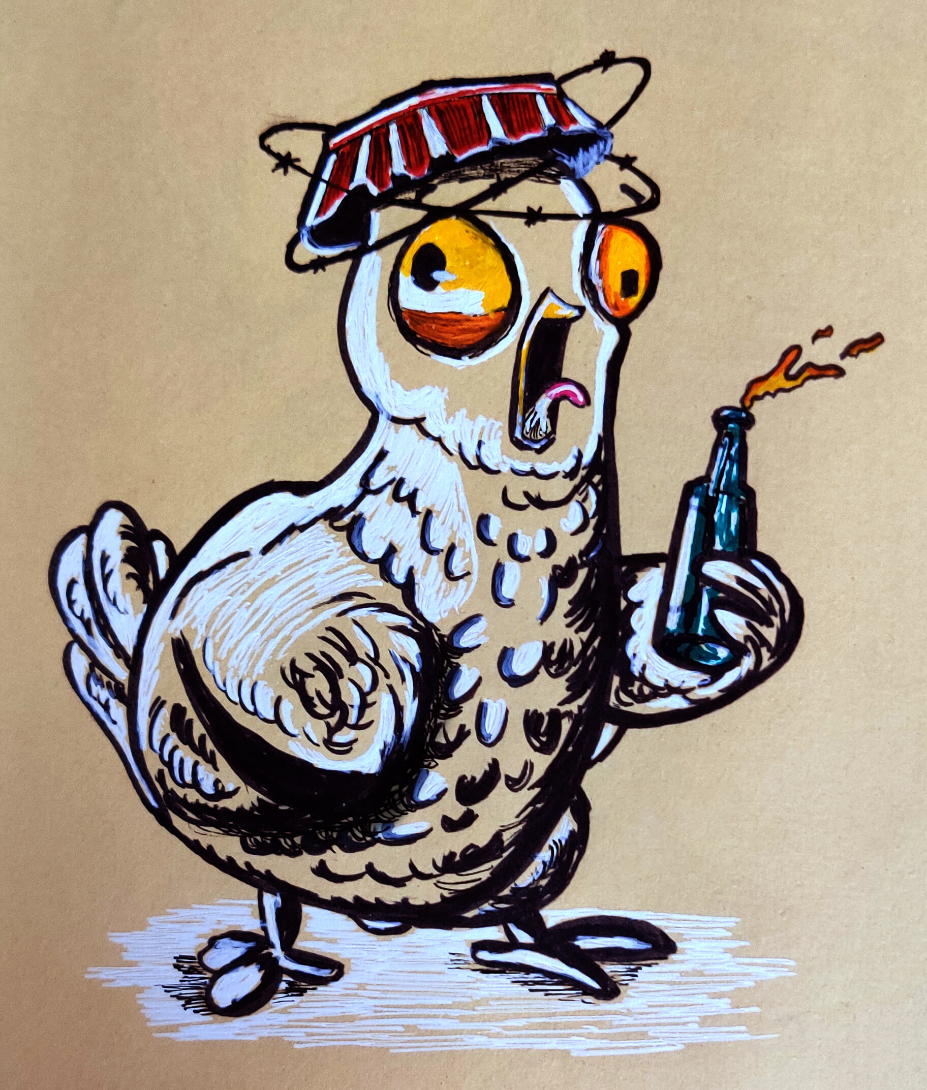 ArtStation - A dizzy Chicken