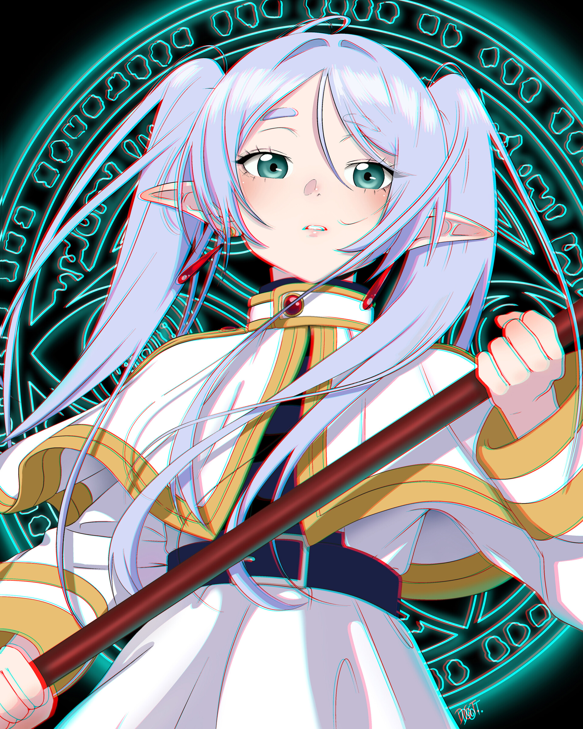 ArtStation - Frieren: Beyond Journey's End, Frieren Fanart