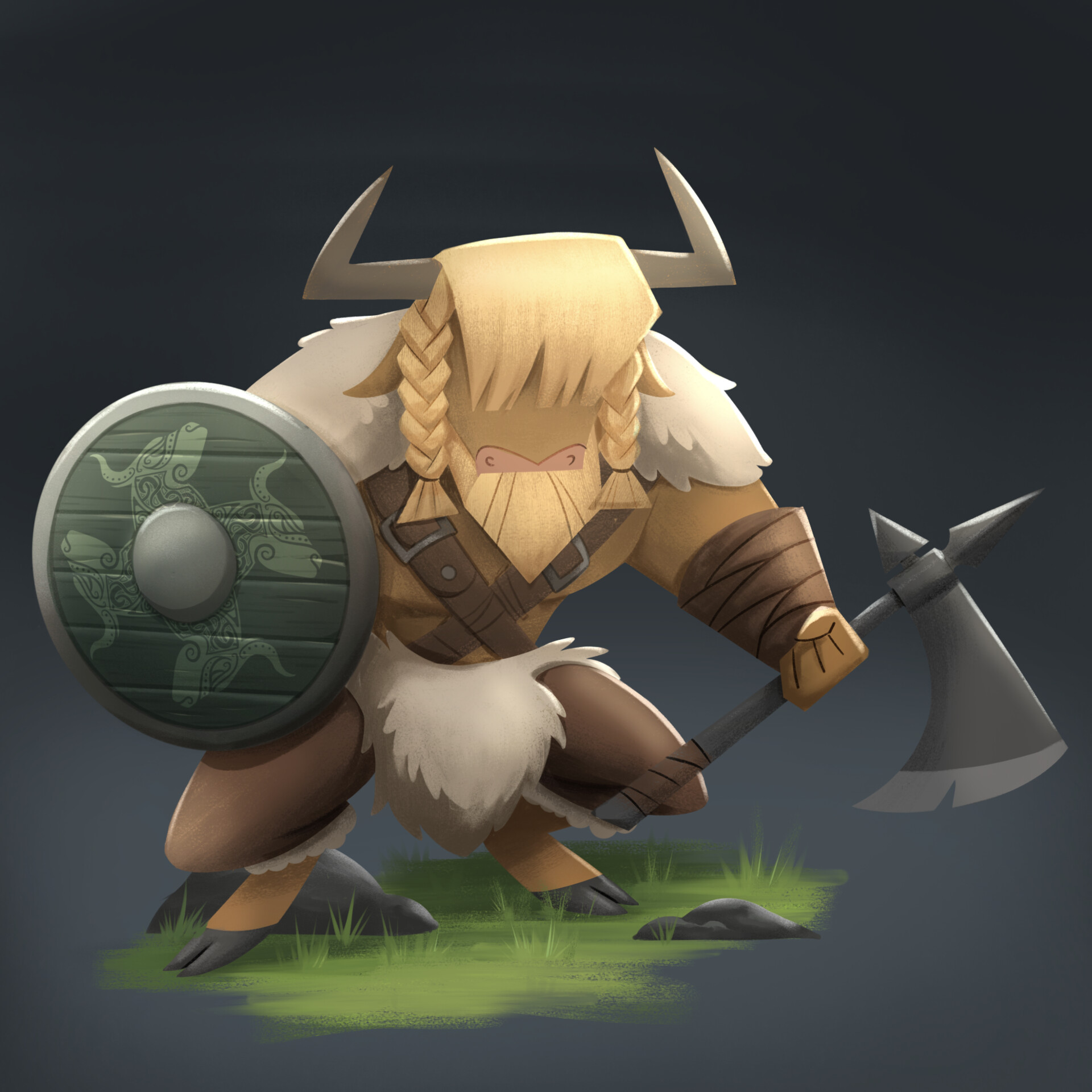 ArtStation - Viking Barbarian character design