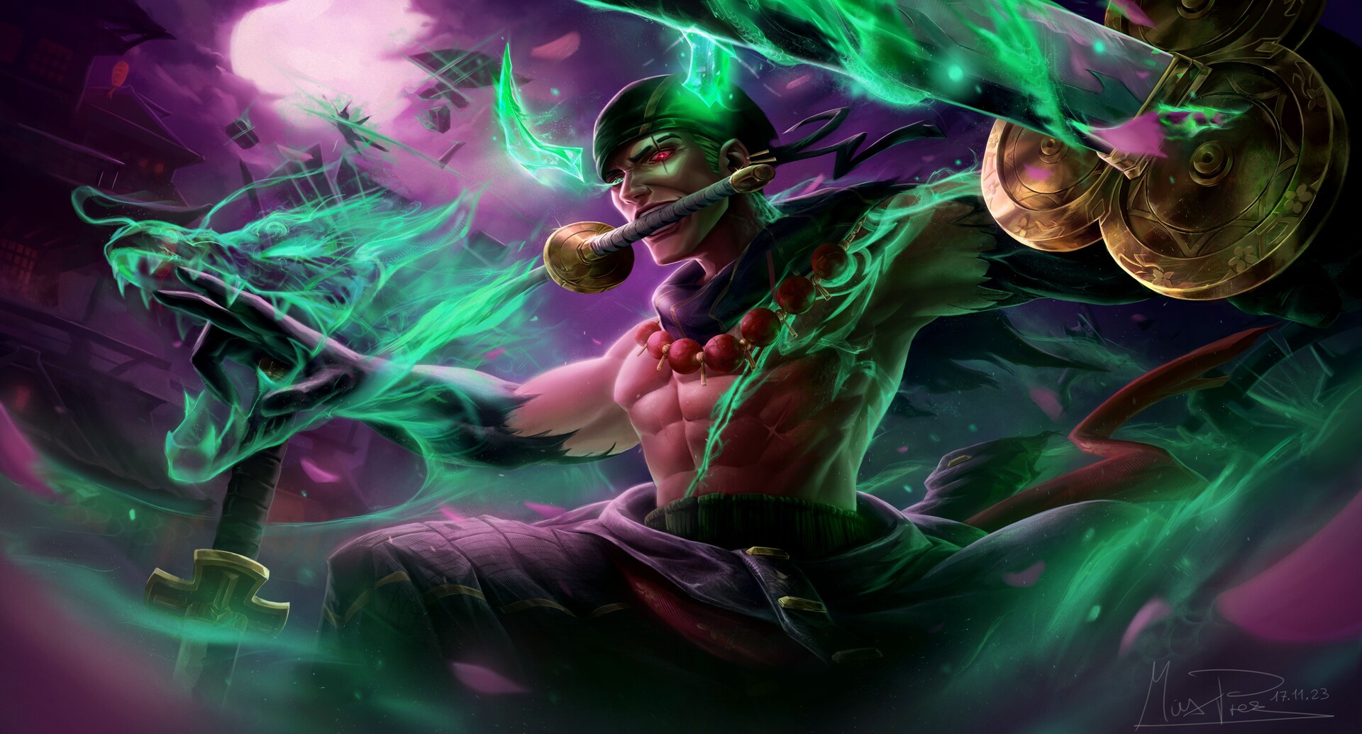 ArtStation - Roronoa Zoro Fan Splash Art