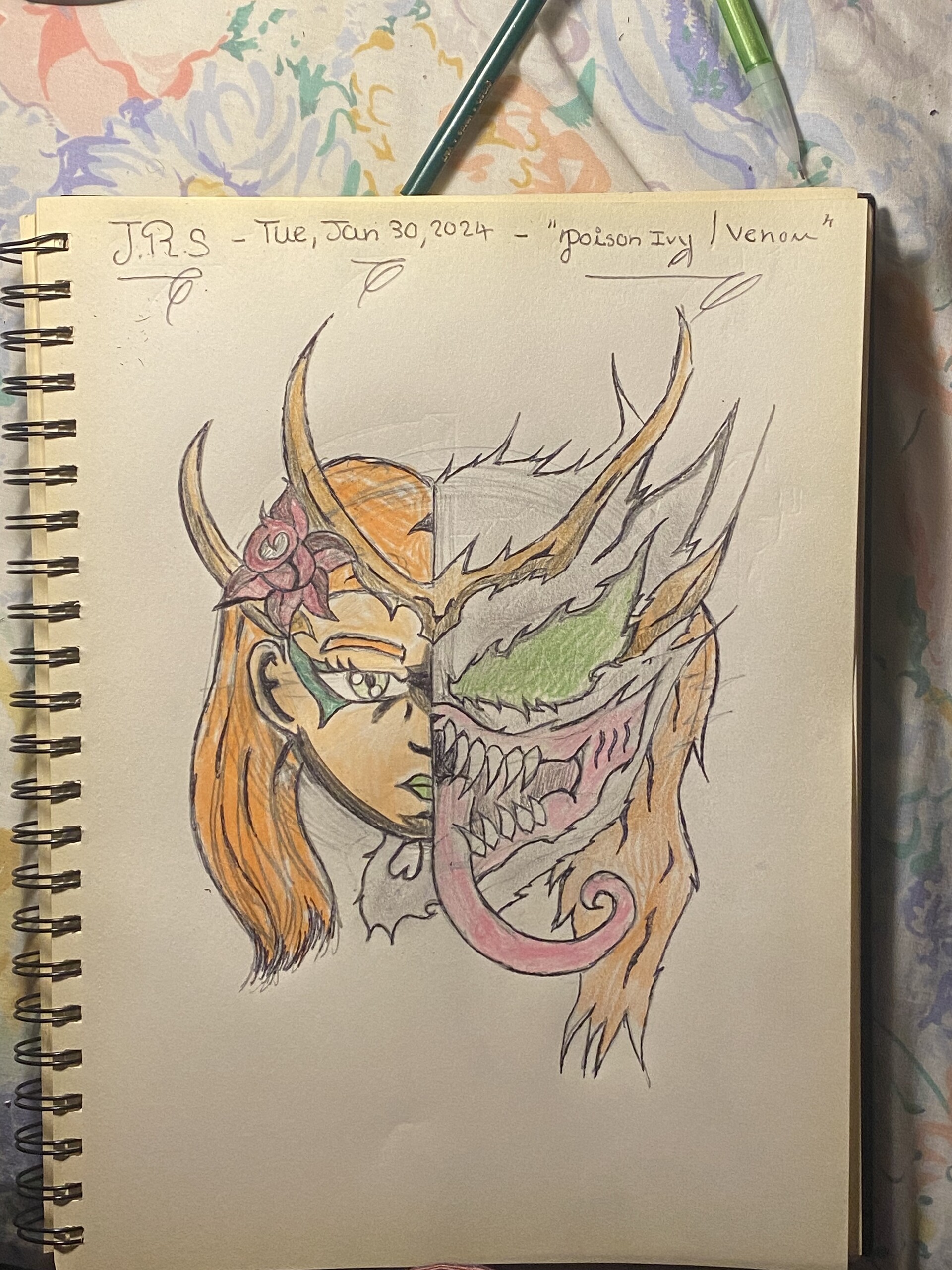 ArtStation - Poison Ivy/Venom