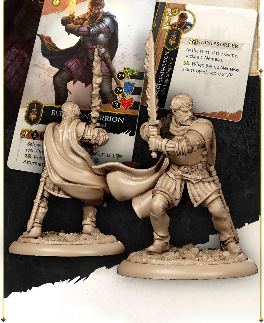 ArtStation - Beric Dondarrion - A Song of Ice & Fire: Tactics