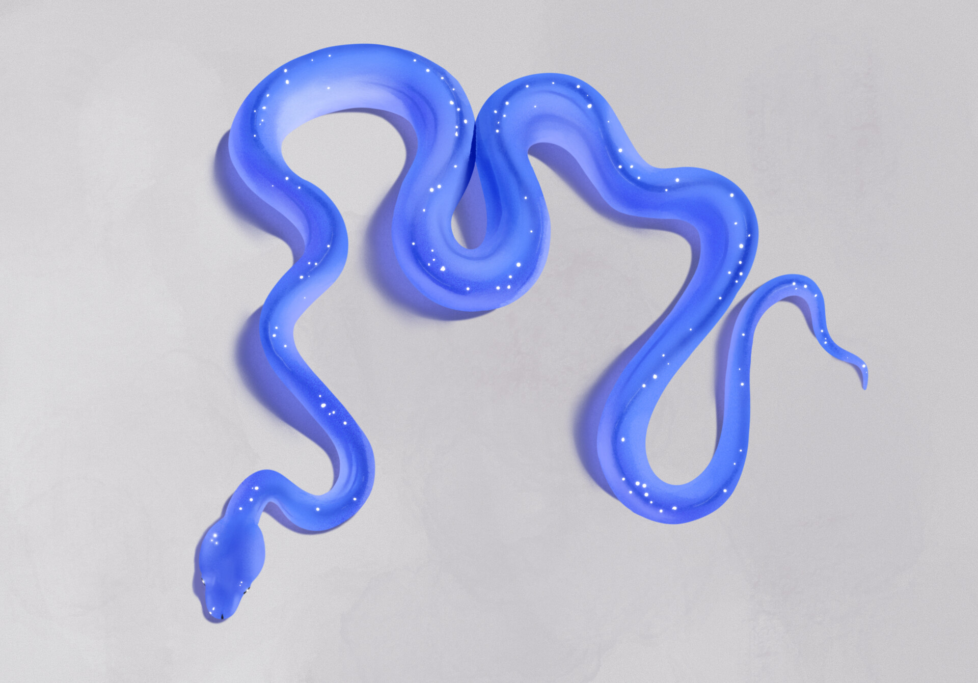 ArtStation - Blue Snake