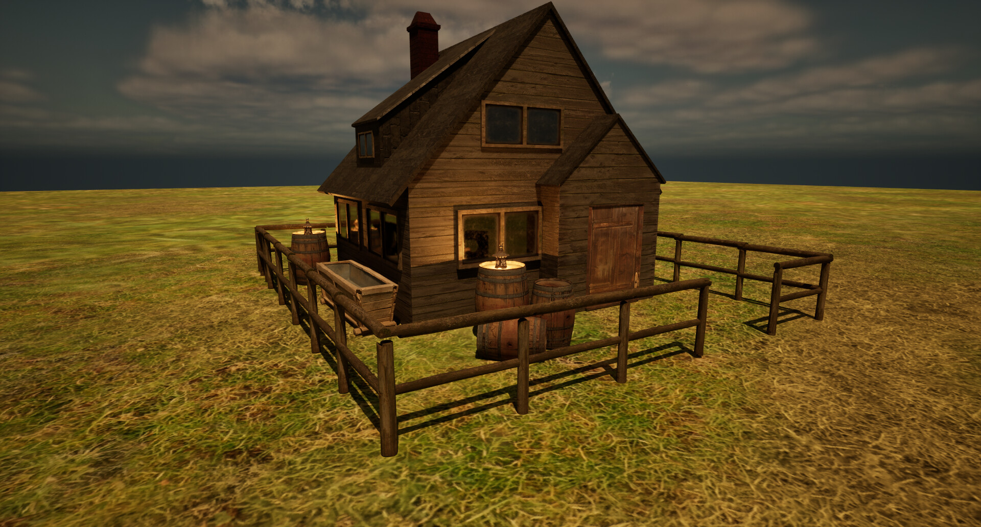 ArtStation - Overgrown House