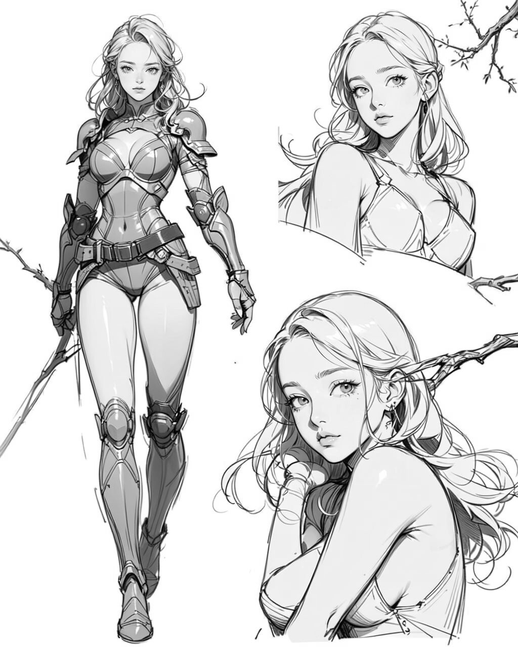 vampire drawing reference