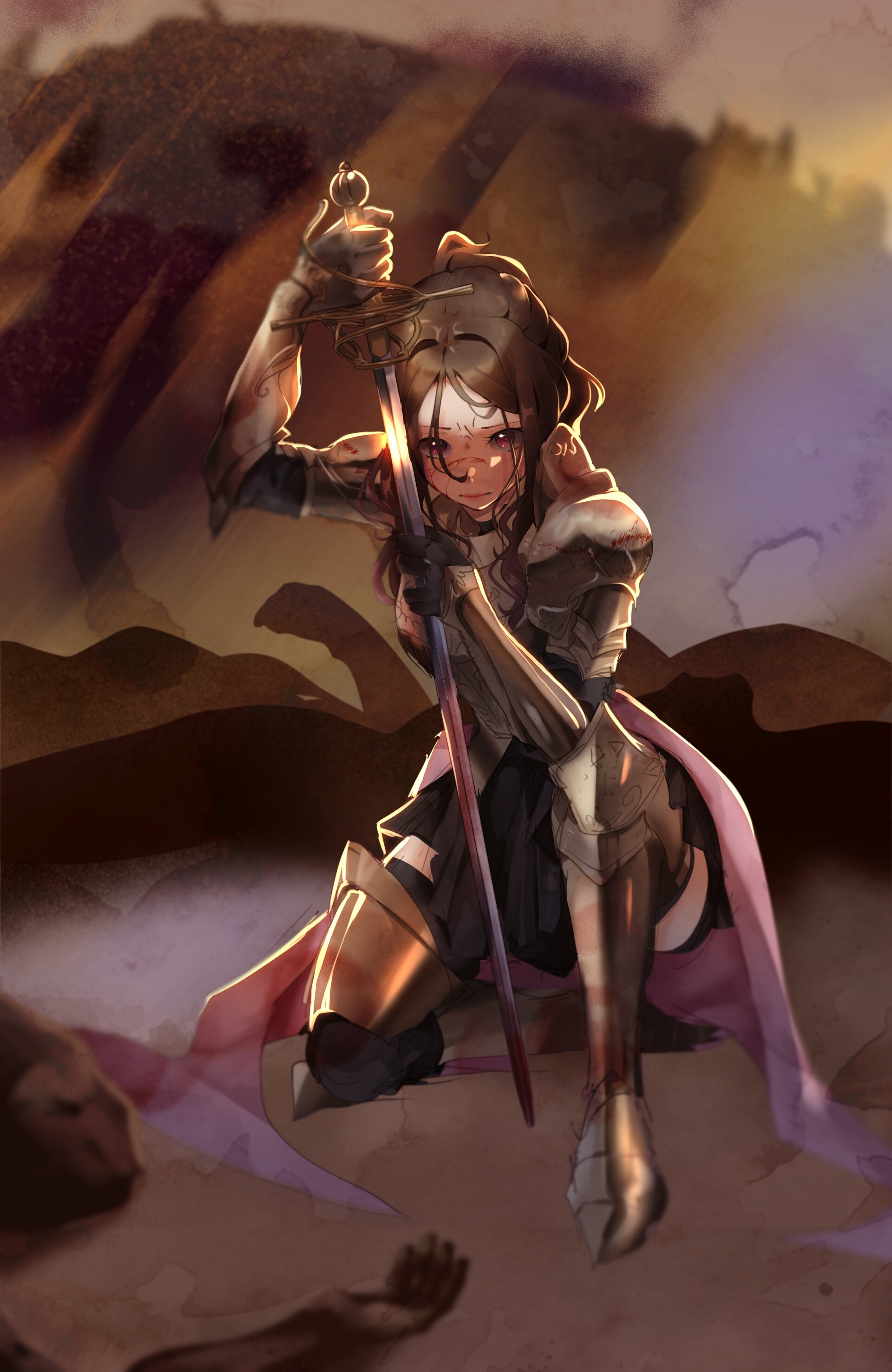 ArtStation - Her Armor: Anime Style Project